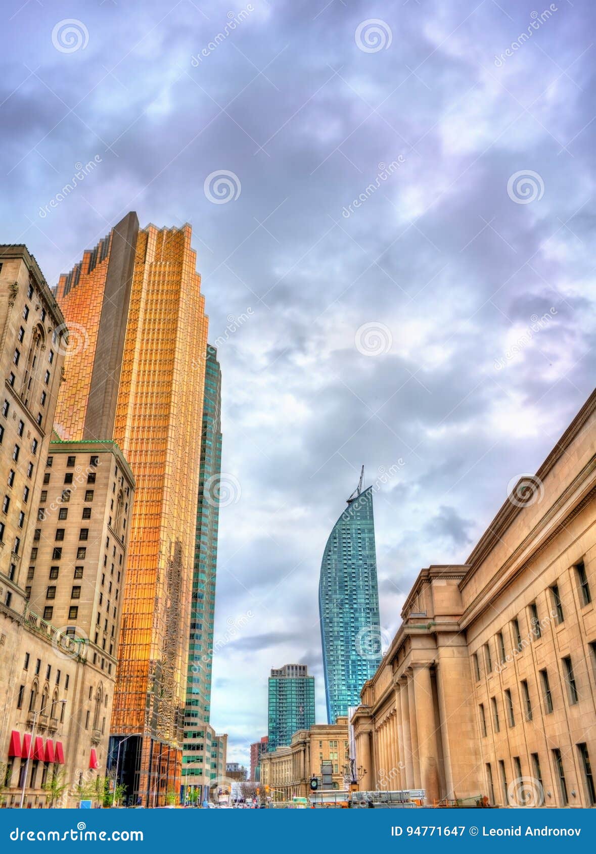 Union Station in Toronto, Canada Stock Image - Image of color, facade ...