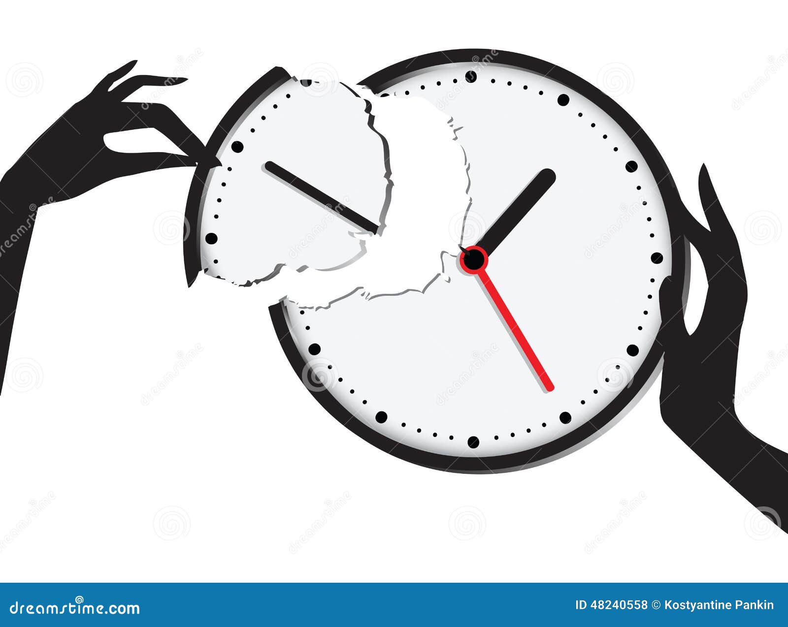 GMT, Greenwich Mean Time. Concept With Keyword, People And Icons. Flat ...