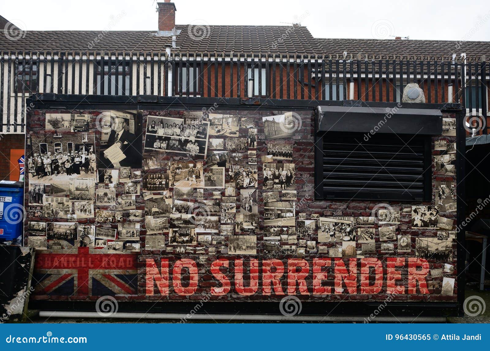 Unionist Mural, Belfast, Northern Ireland Editorial Image - Image of ...