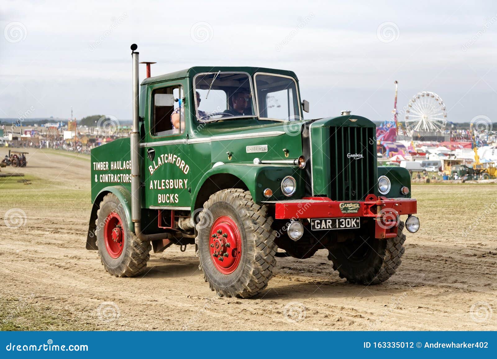 1956 Unipower Hannibal Timber Tractor Editorial Photography - Image of ...