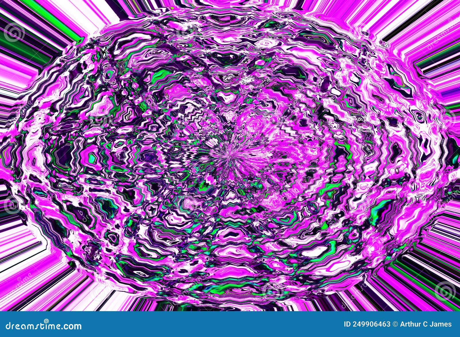 Abstract and Contemporary Patterned Alien Worlds Design Stock ...