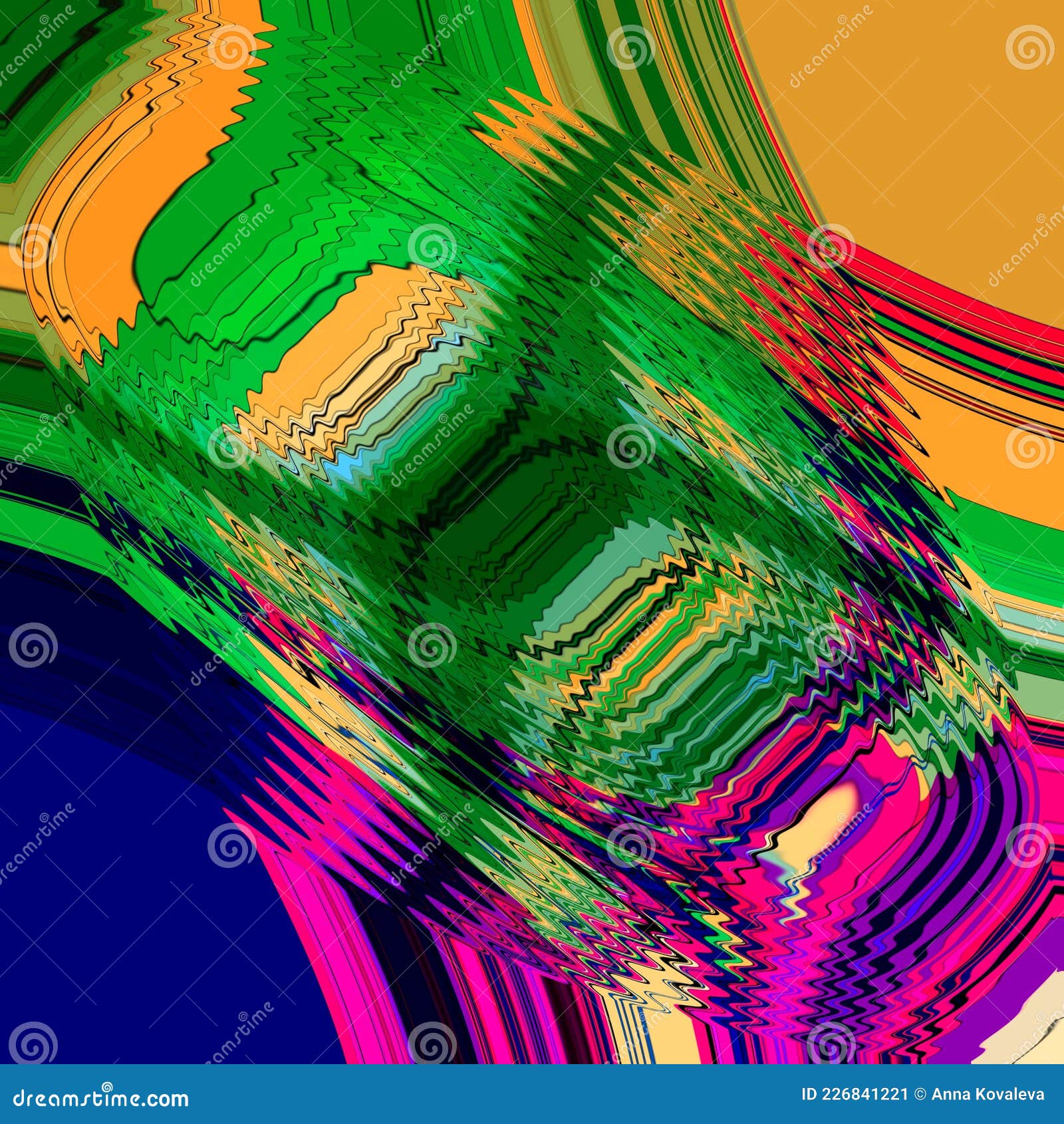 A Unique Abstract Illustration. Original Wallpapers. a Screensaver ...