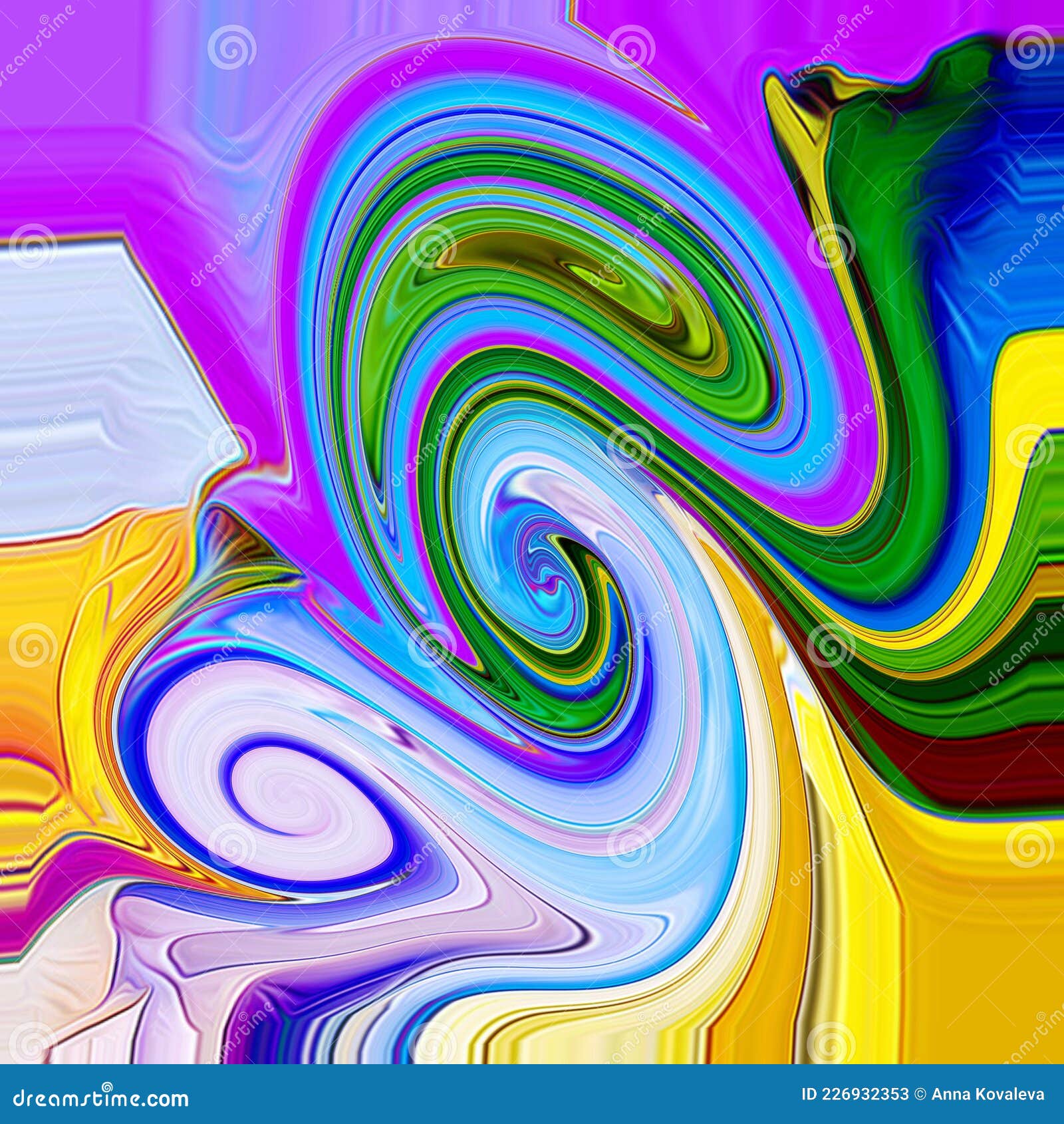 A Unique Abstract Illustration. Original Wallpapers. a Screensaver ...