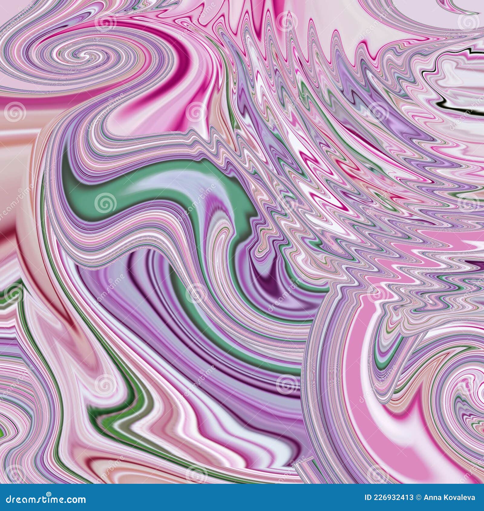 A Unique Abstract Illustration. Original Wallpapers. a Screensaver ...