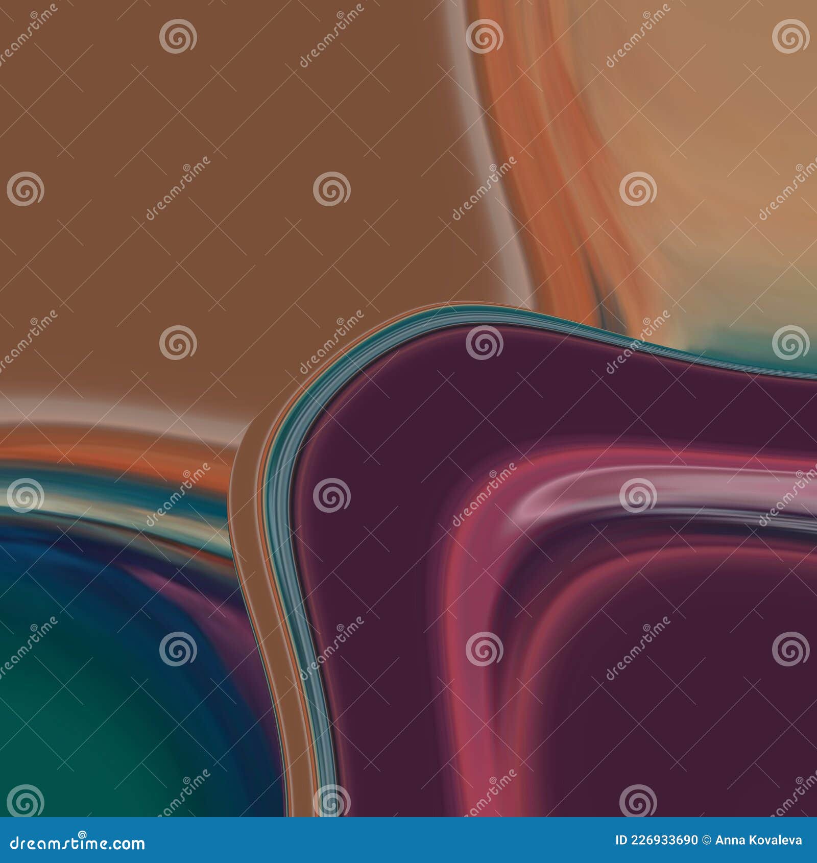 A Unique Abstract Illustration. Original Wallpapers. a Screensaver ...