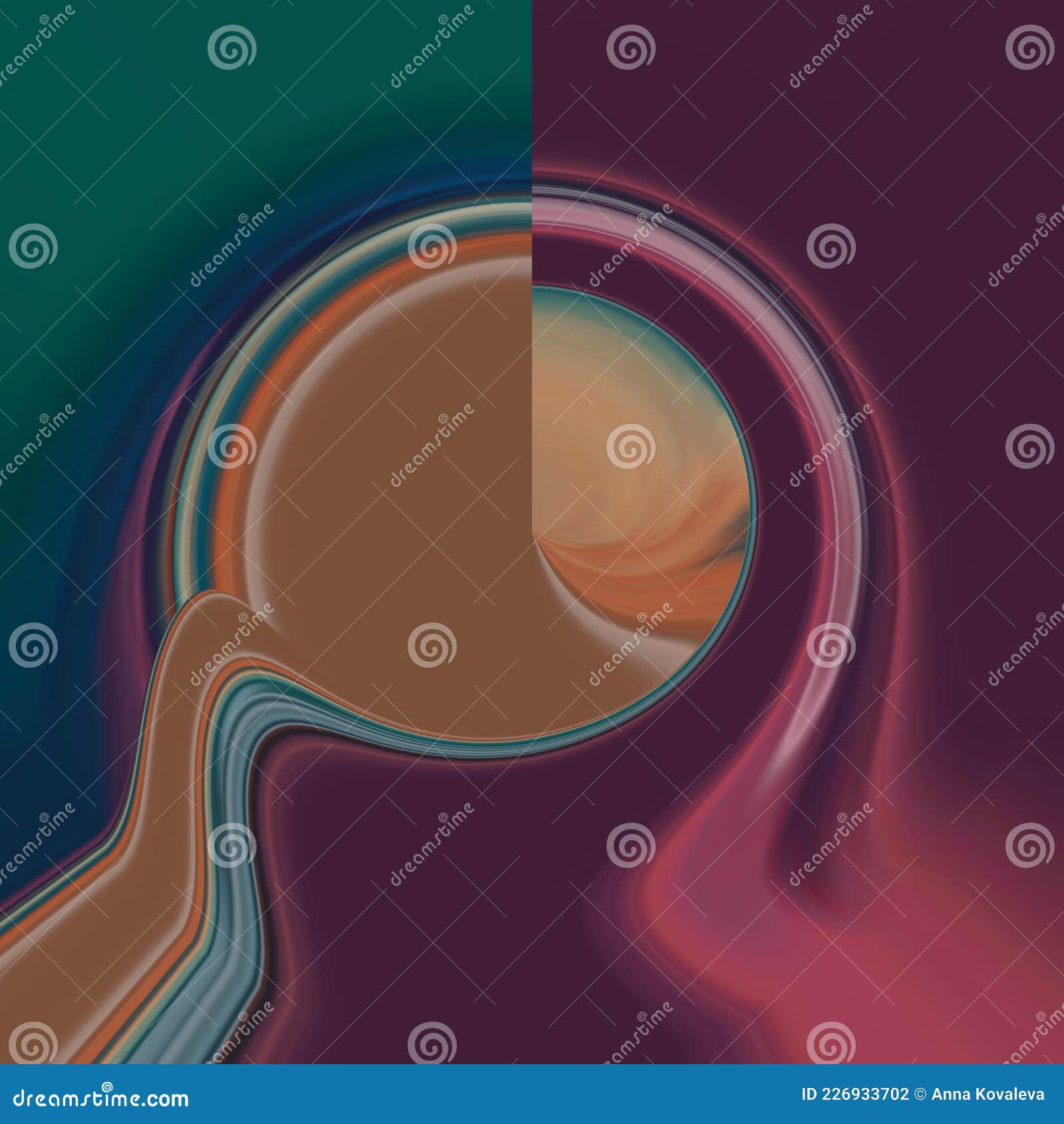 A Unique Abstract Illustration. Original Wallpapers. a Screensaver ...