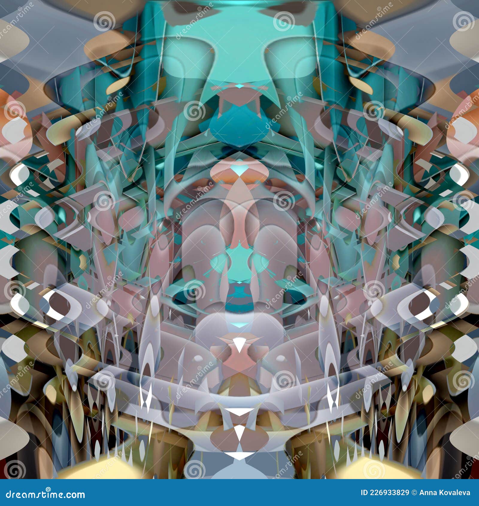 A Unique Abstract Illustration. Original Wallpapers. a Screensaver ...