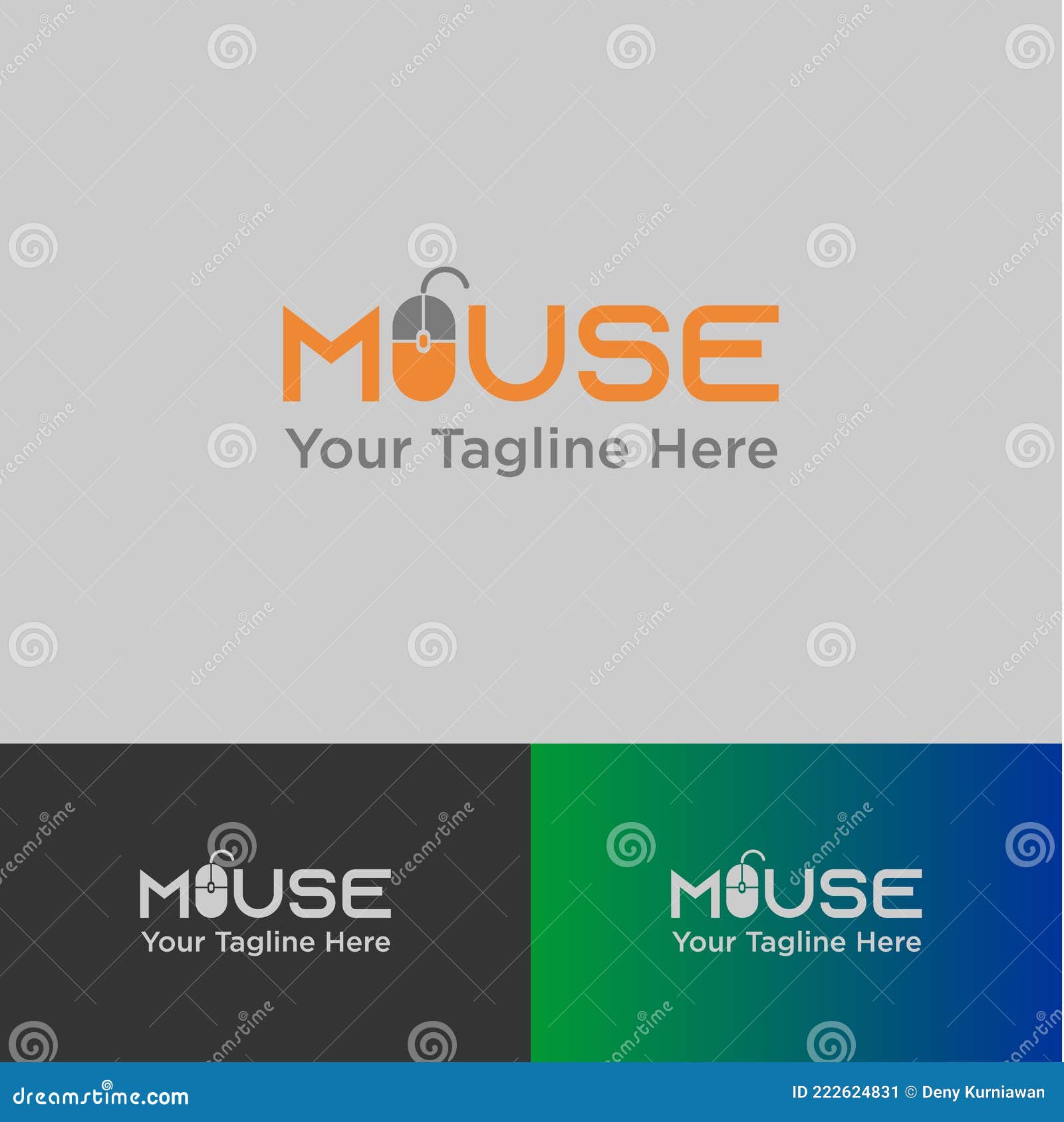 Unique Abstract Logo Vector, Mouse Logo Stock Vector - Illustration of ...