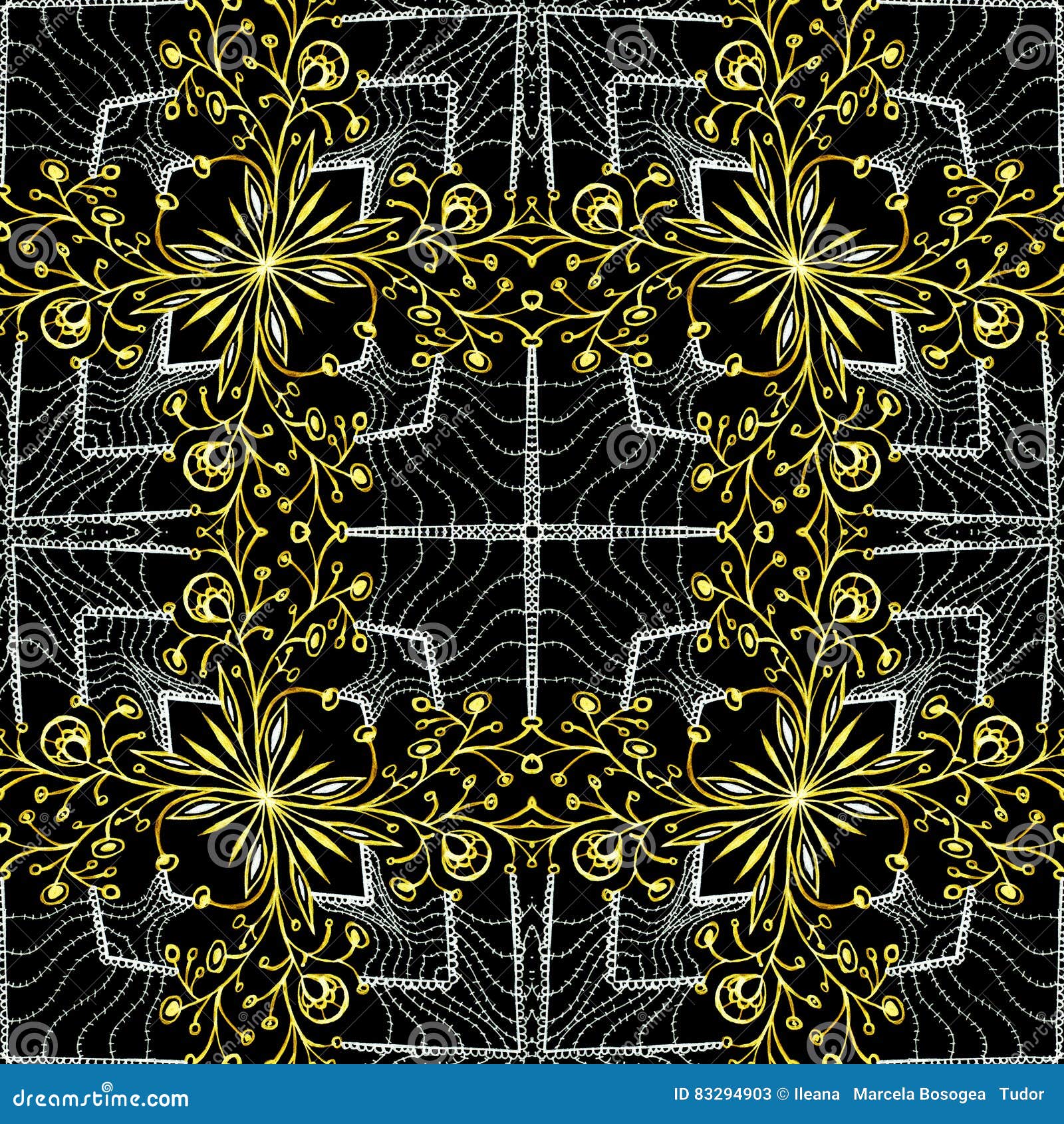 Unique, abstract pattern stock illustration. Illustration of fabric ...