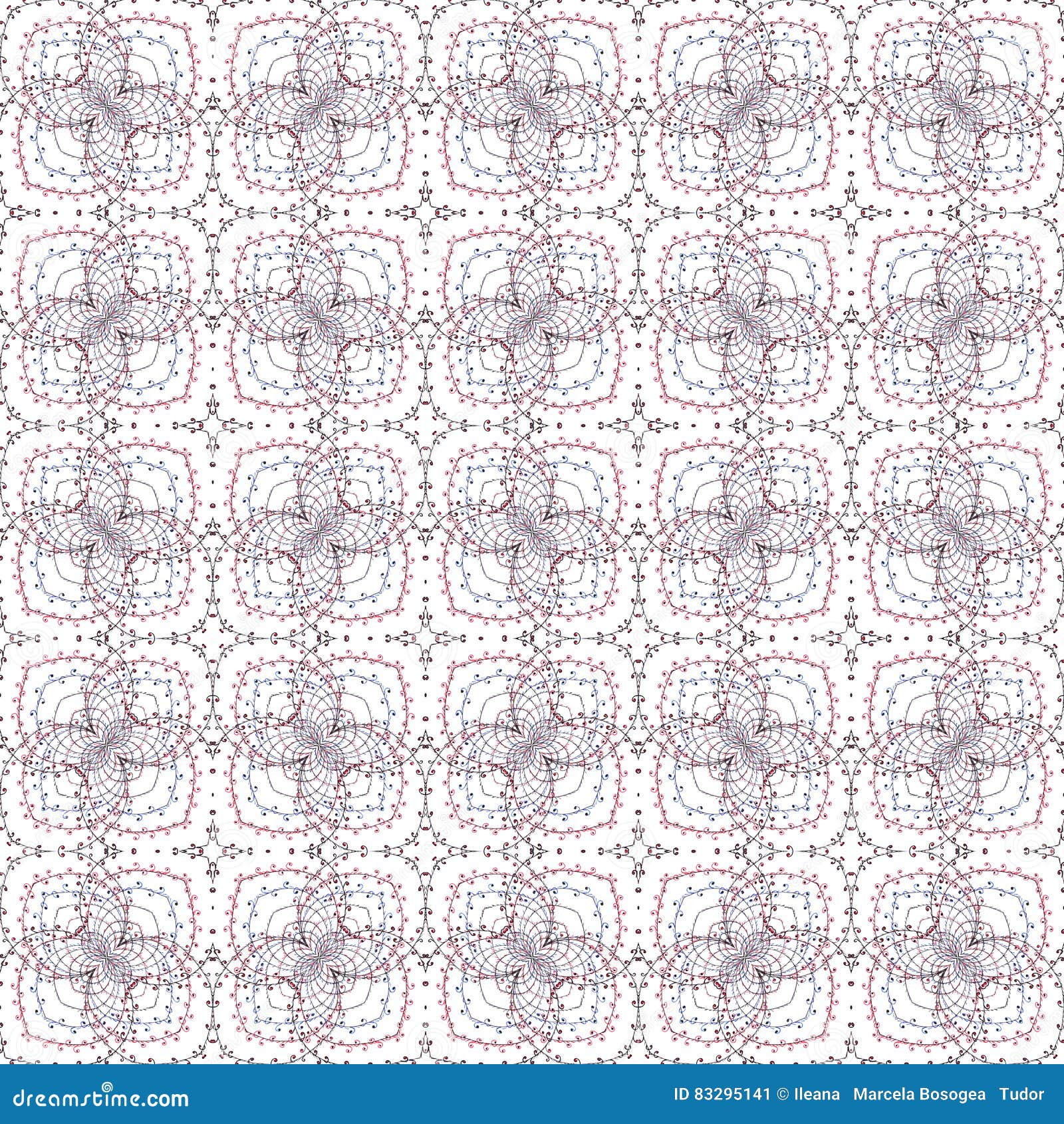 Unique, abstract pattern stock illustration. Illustration of ...