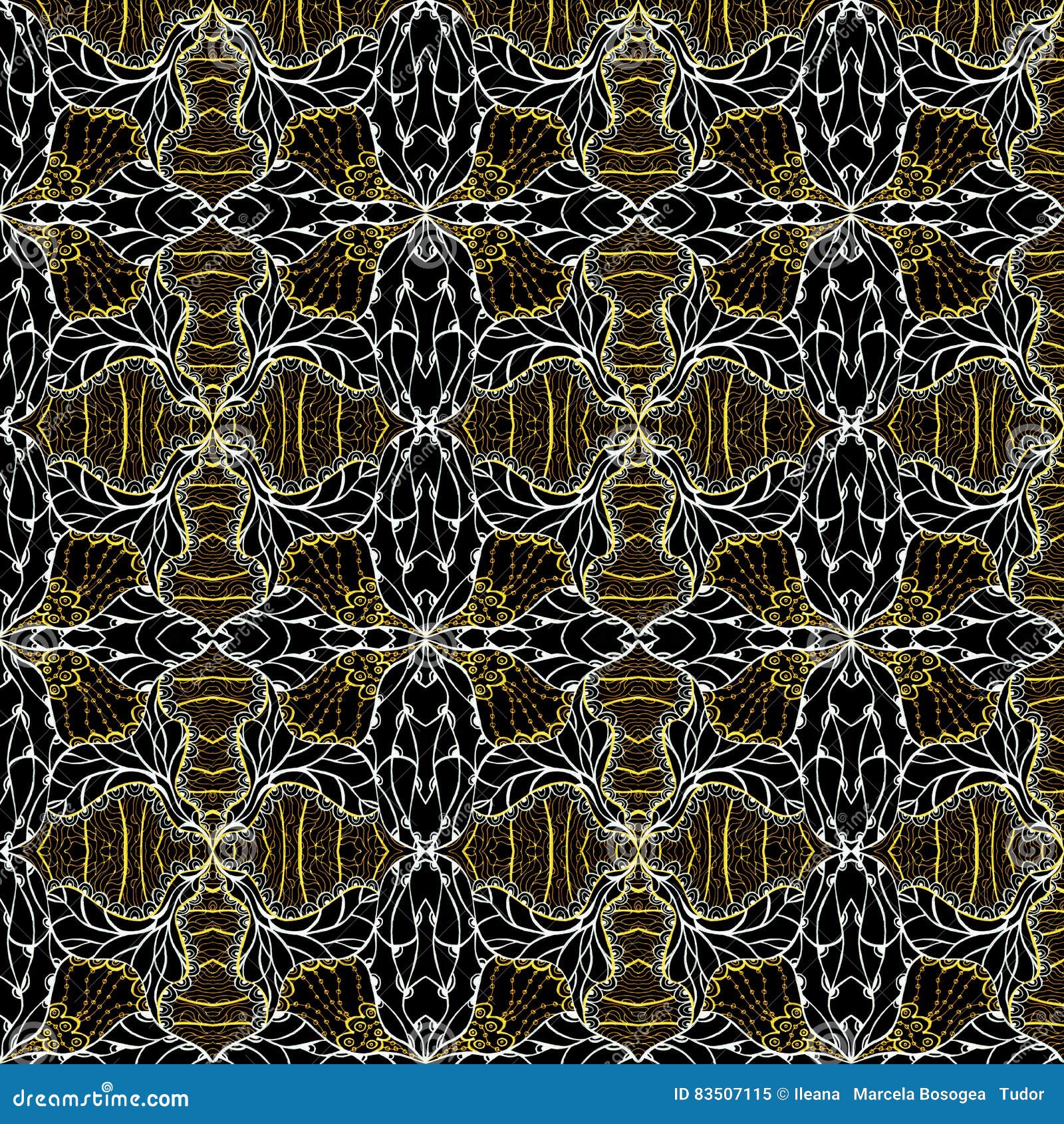 Unique, abstract pattern stock illustration. Illustration of ...