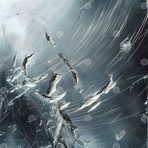 Unique Abstract Texture Showcases Intricate Patterns on Metallic ...