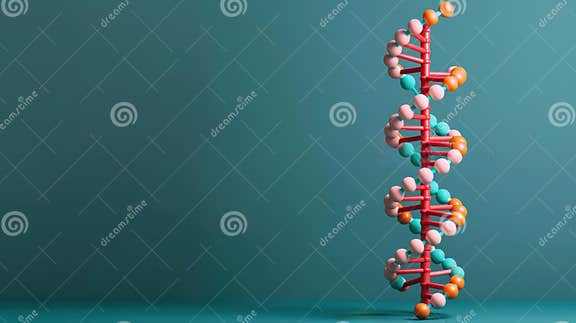 Unique Abstract Wallpaper Featuring a Retro Modern DNA Structure and ...