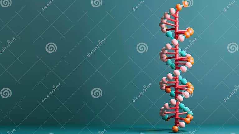 Unique Abstract Wallpaper Featuring a Retro Modern DNA Structure and ...