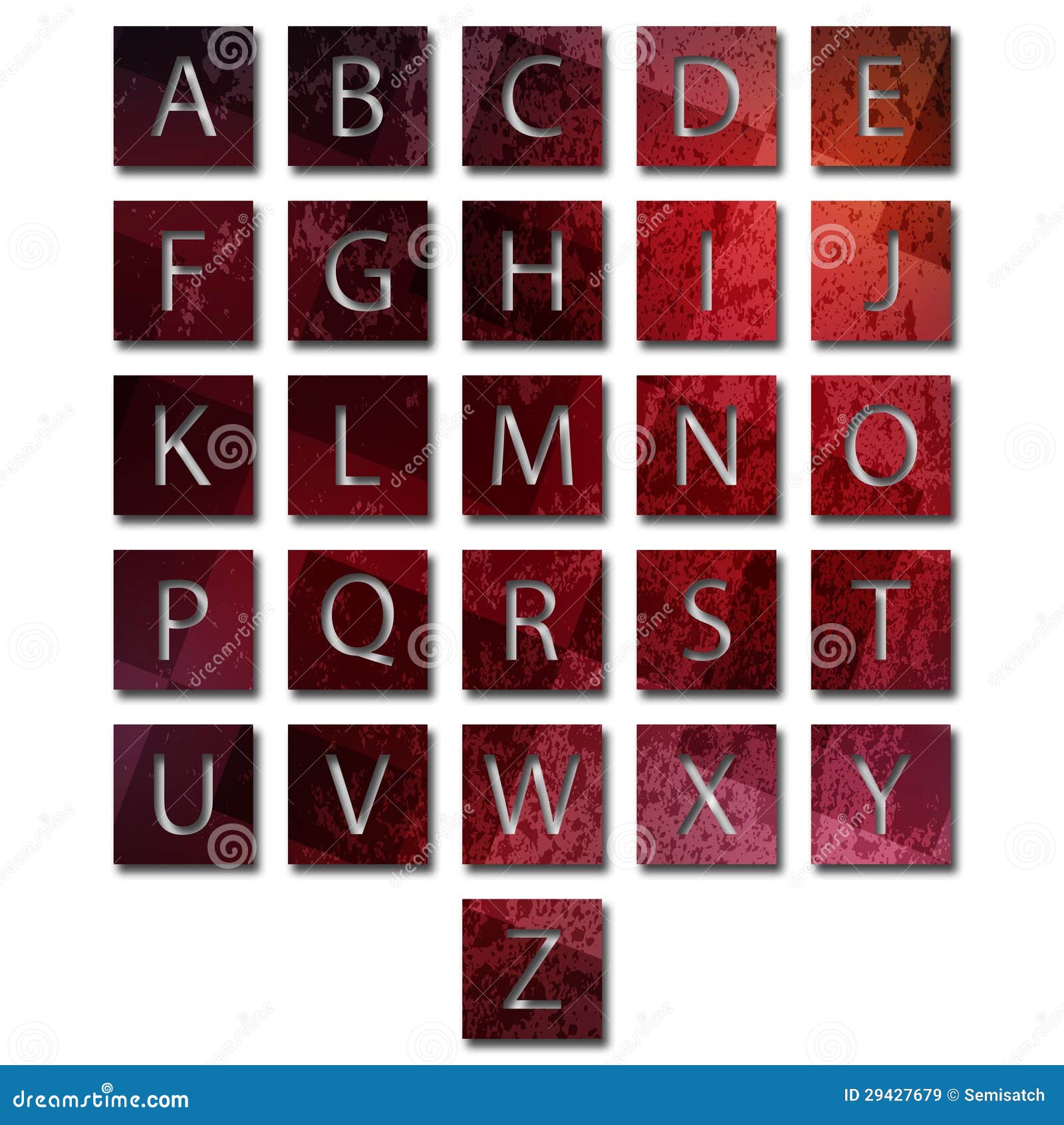 Unique alphabet set stock illustration. Illustration of distressed ...