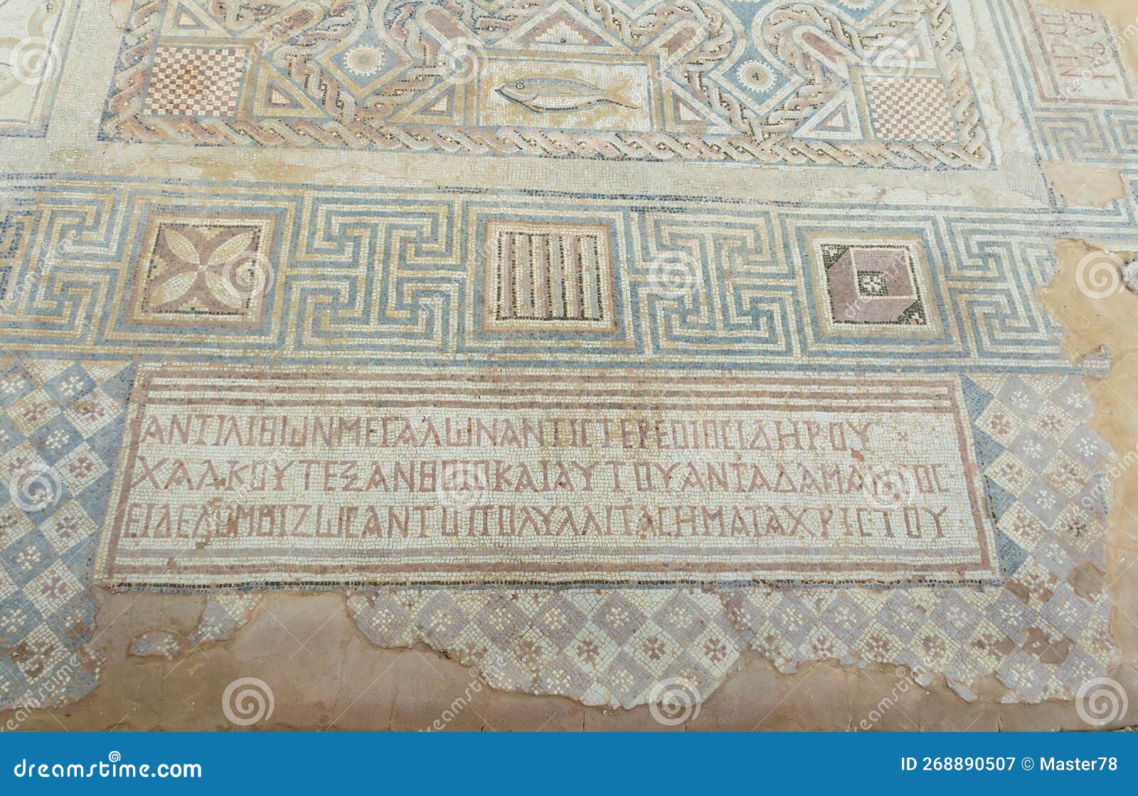 Unique ancient frescoes stock image. Image of traditional - 268890507