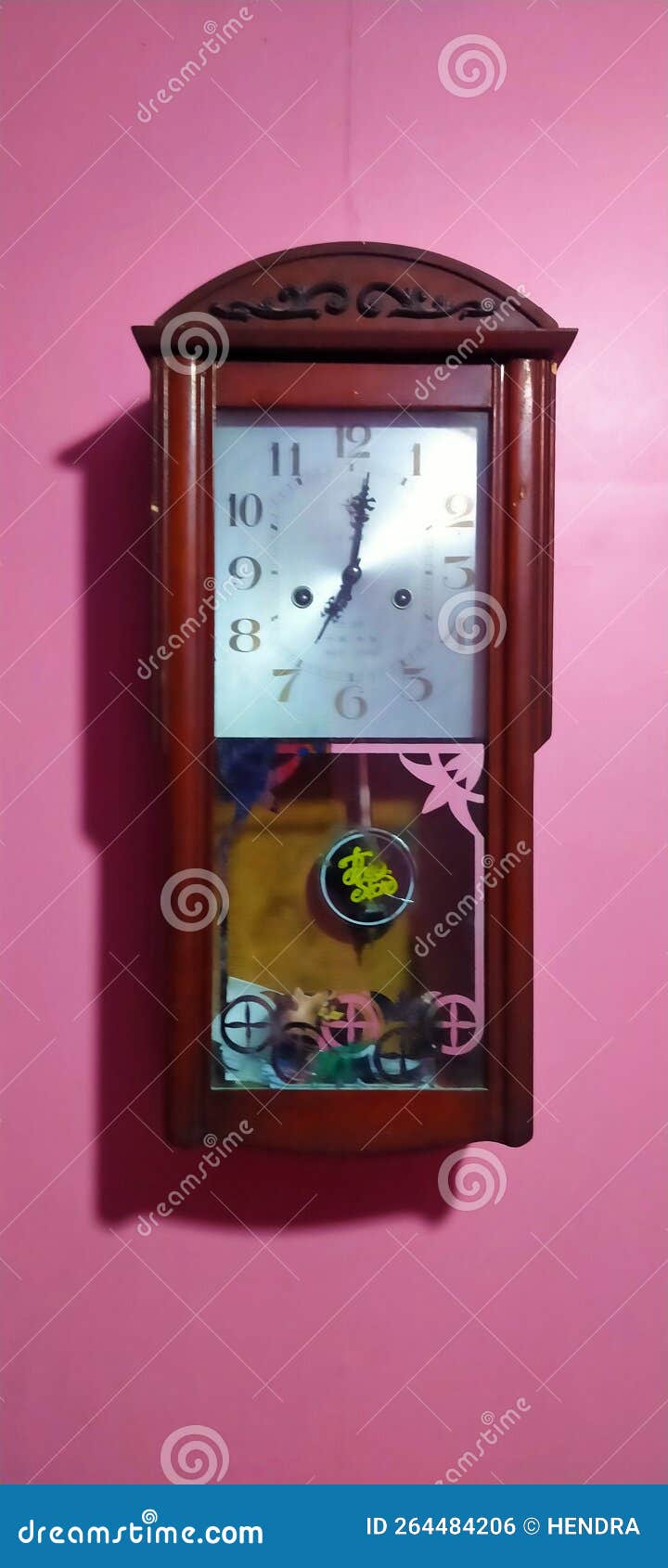 Unique Ancient Wall Clocks are Hard To Find Stock Photo - Image of wall ...