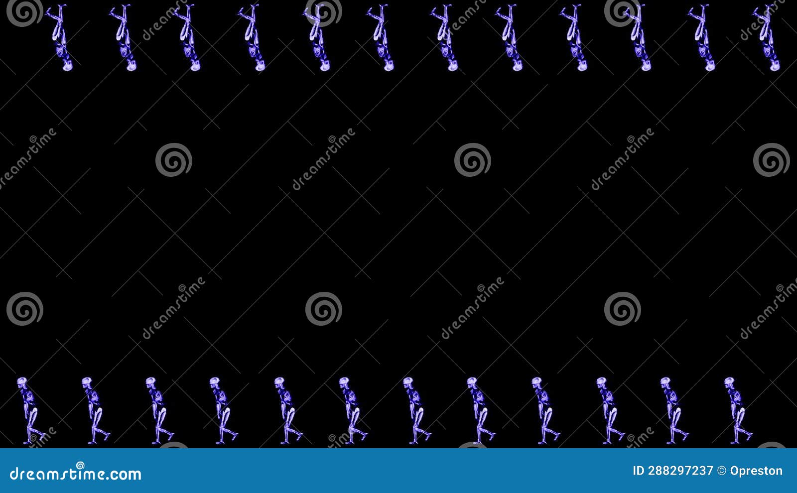 An Unique Animated Frame with Characters and Items. Stock Video - Video ...