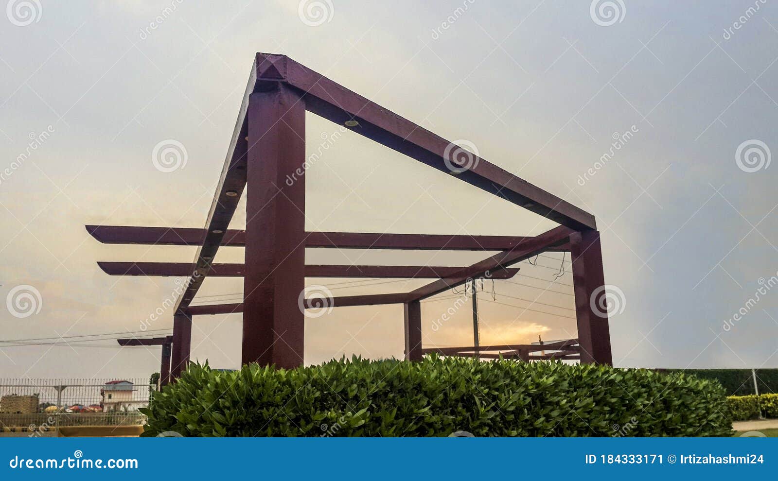 Unique Architectural Frame Design HD Stock Image - Image of industry ...