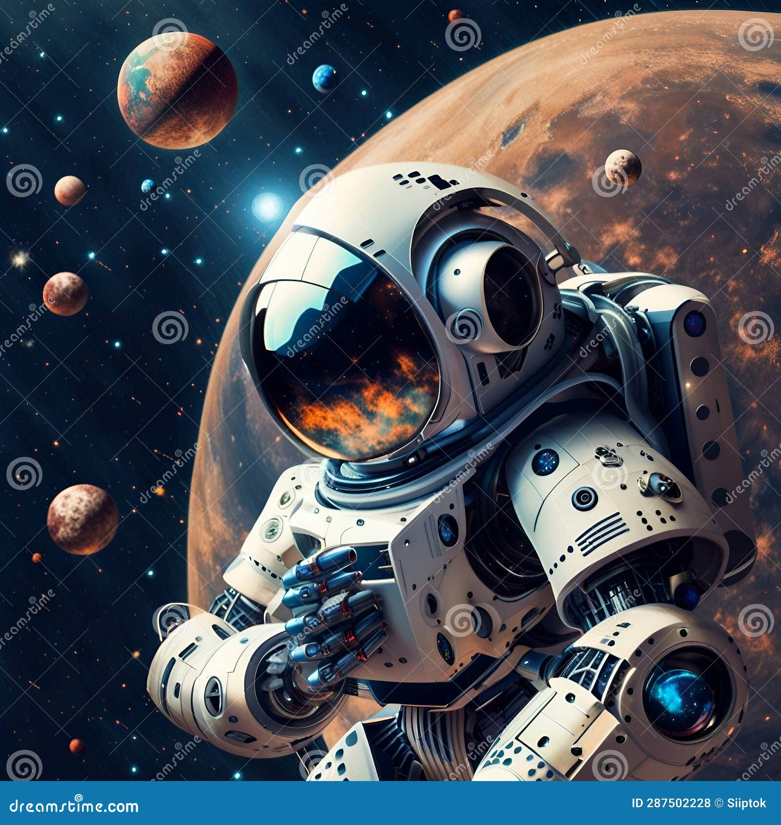 Unique Astronaut Character Design With Atompunk And Scoutcore Elements ...