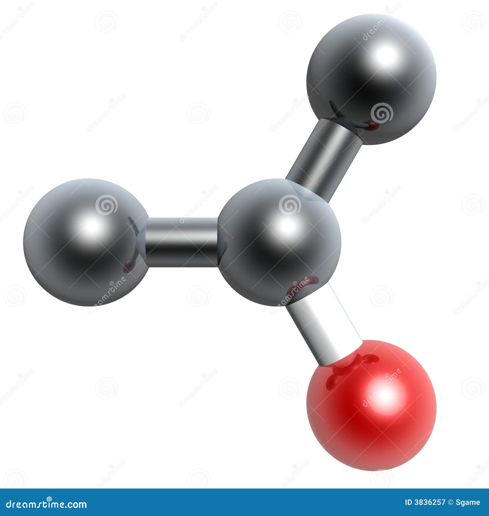 Unique atom stock illustration. Illustration of single - 3836257