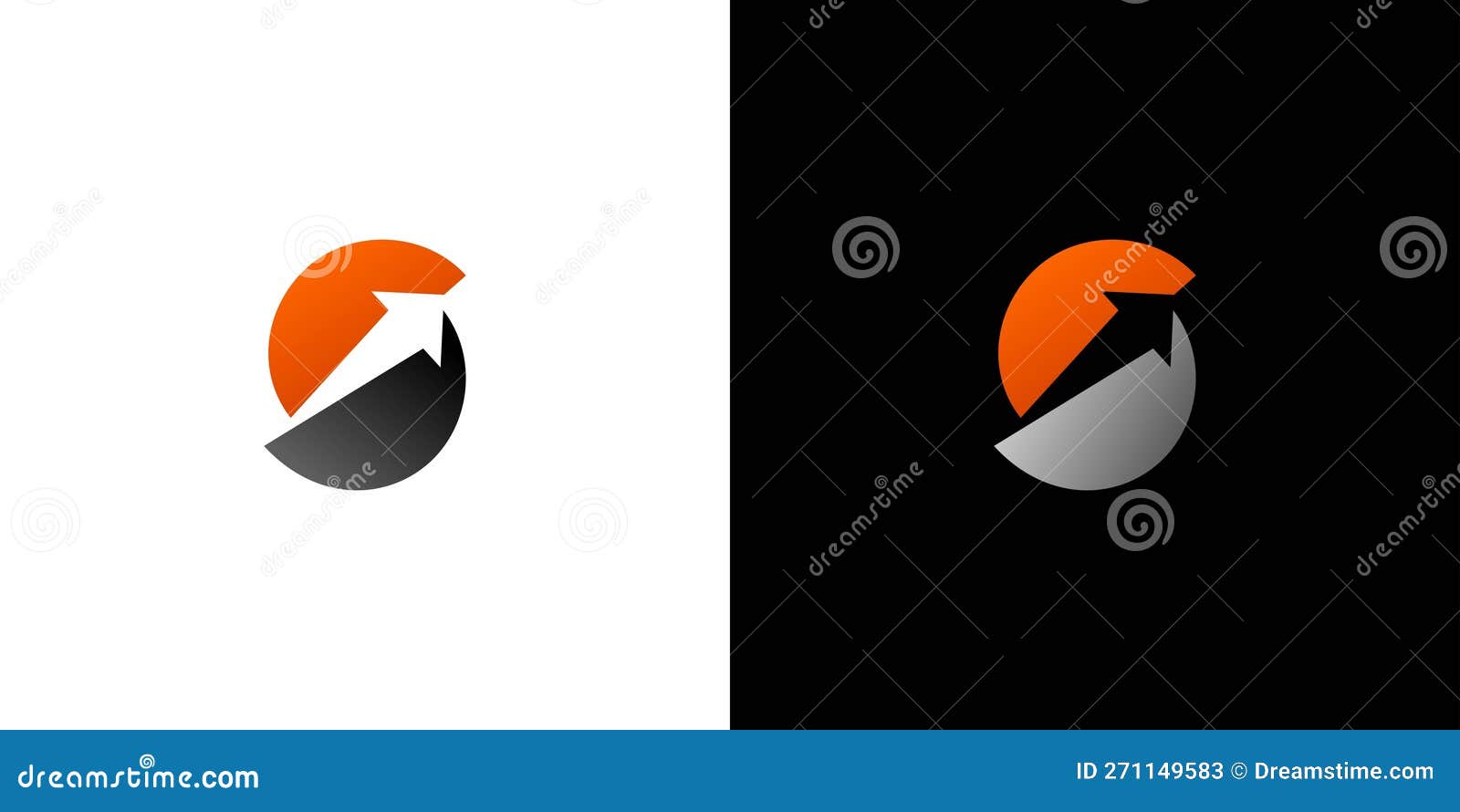 Unique and Attractive Letter S Initial Direction Logo Design Stock ...