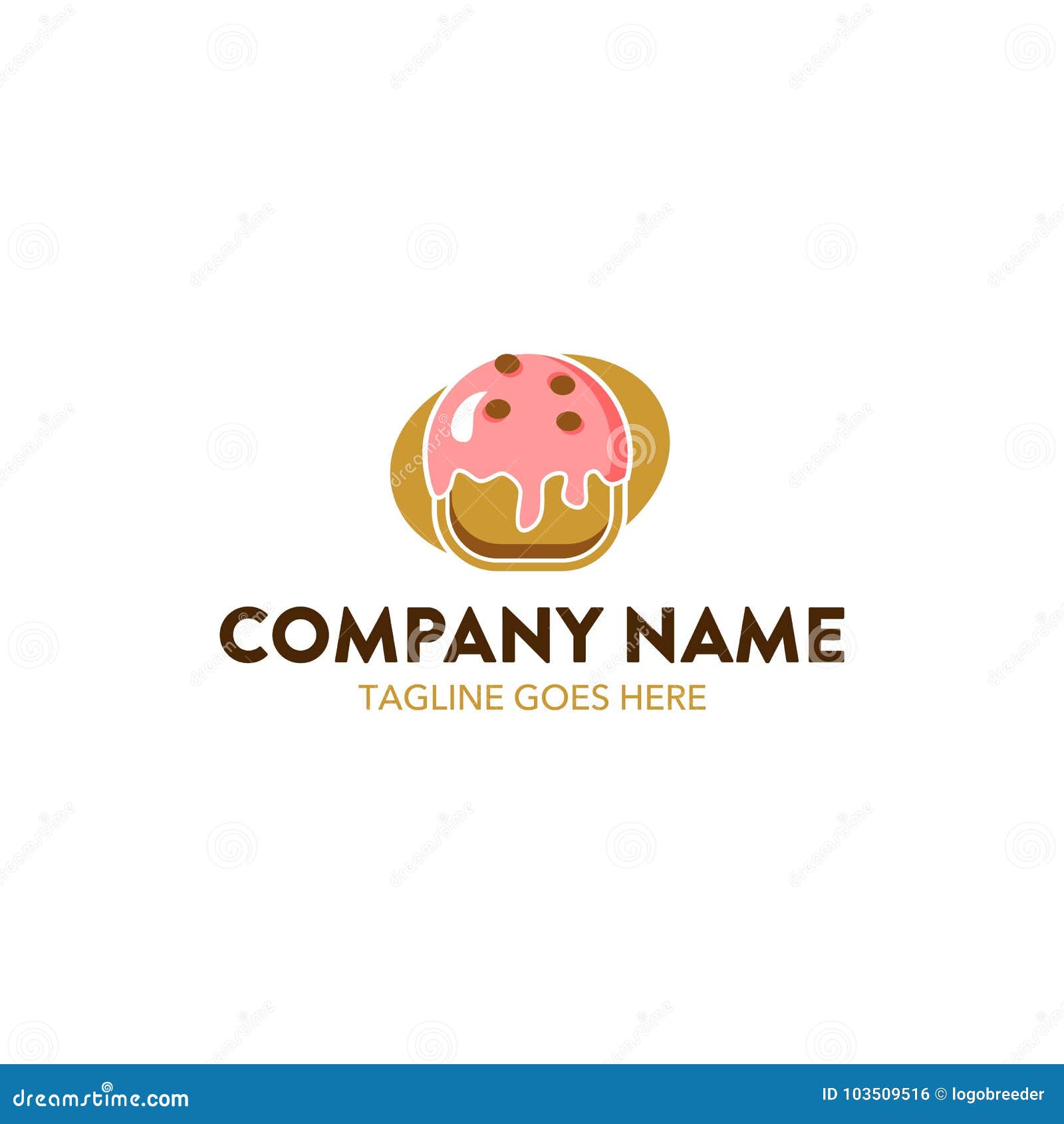 Unique Bakery Logo Template. Vector Stock Vector - Illustration of cook ...