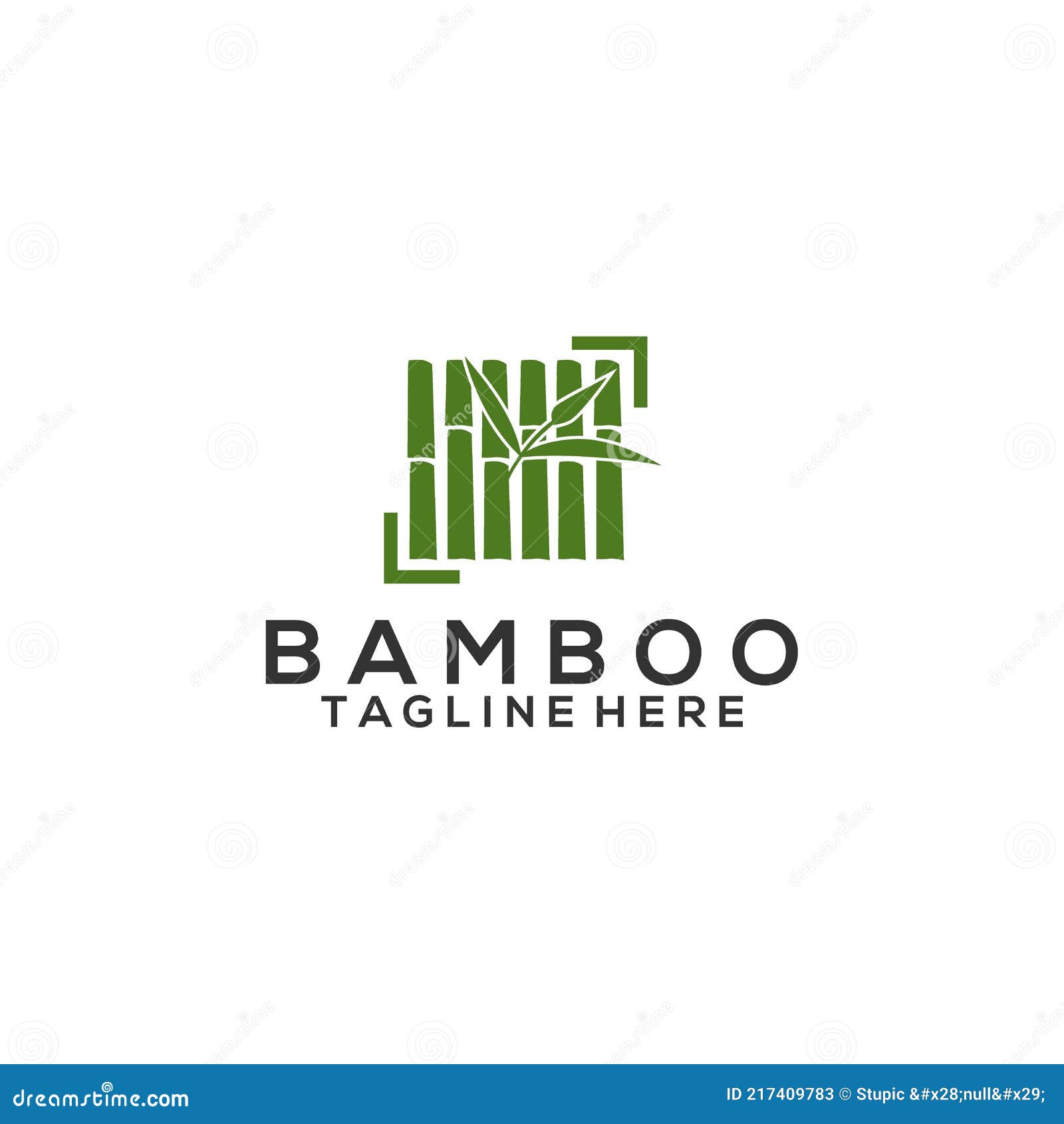 Bamboo Logo Concept for Business. Bamboo Logo Template Vector Stock ...