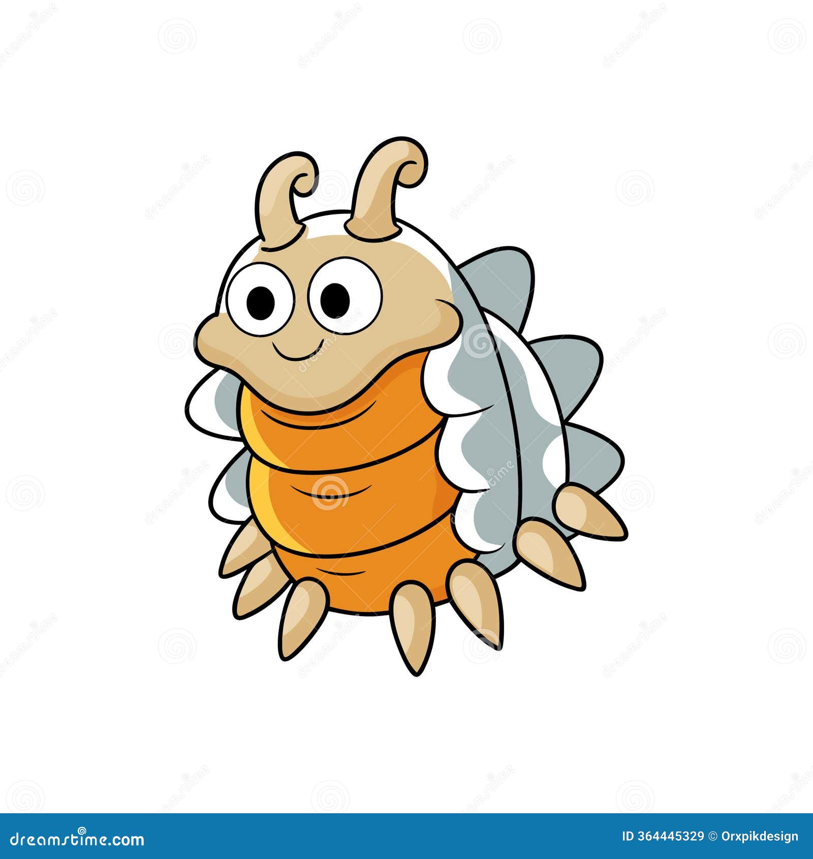 Creative Barnacle Goose Outline Illustration Royalty-Free Cartoon ...