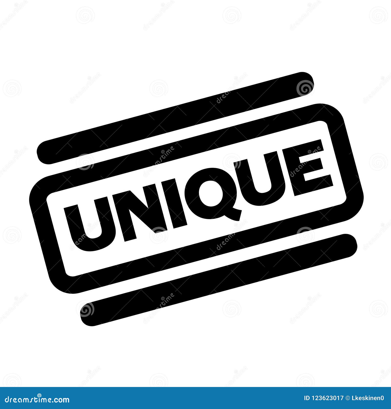 Unique black stamp stock vector. Illustration of commerce - 123623017
