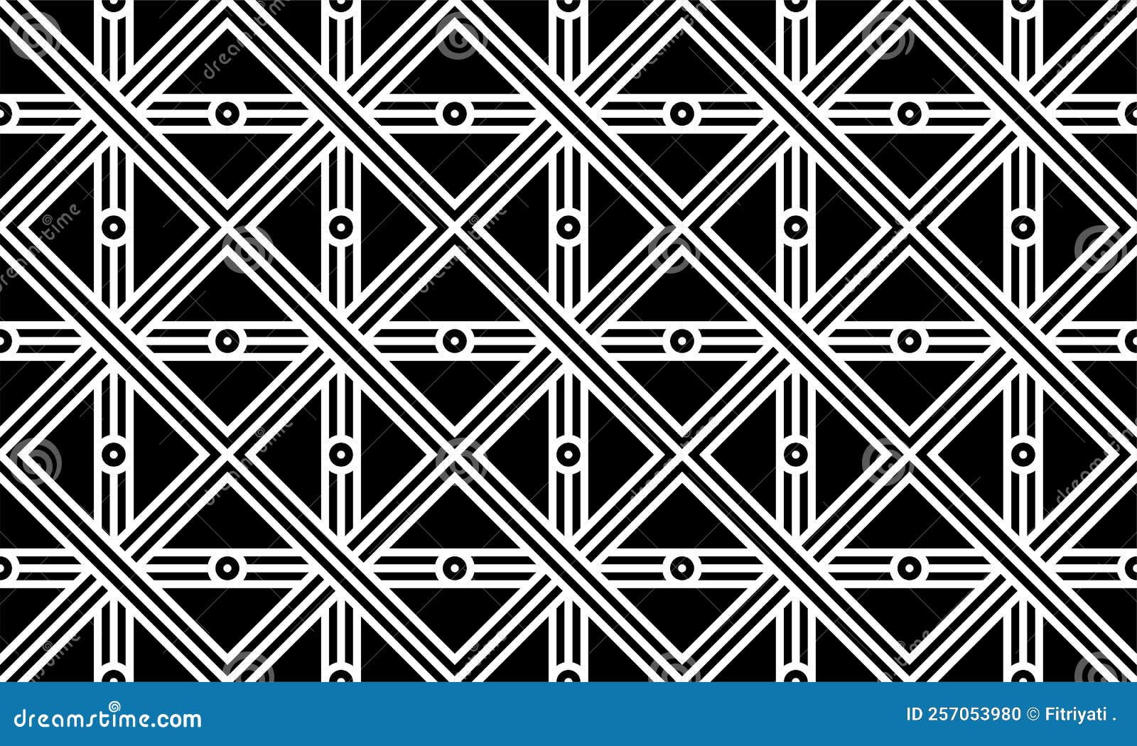 Unique Black and White Geometric Background Stock Vector - Illustration ...