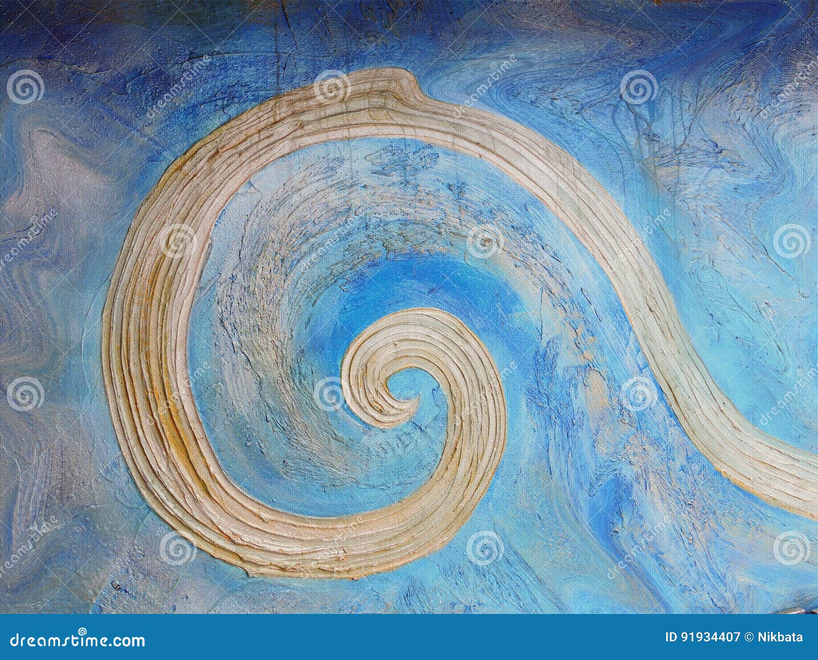 Unique Blue Abstract Background - Texture Stock Image - Image of ...