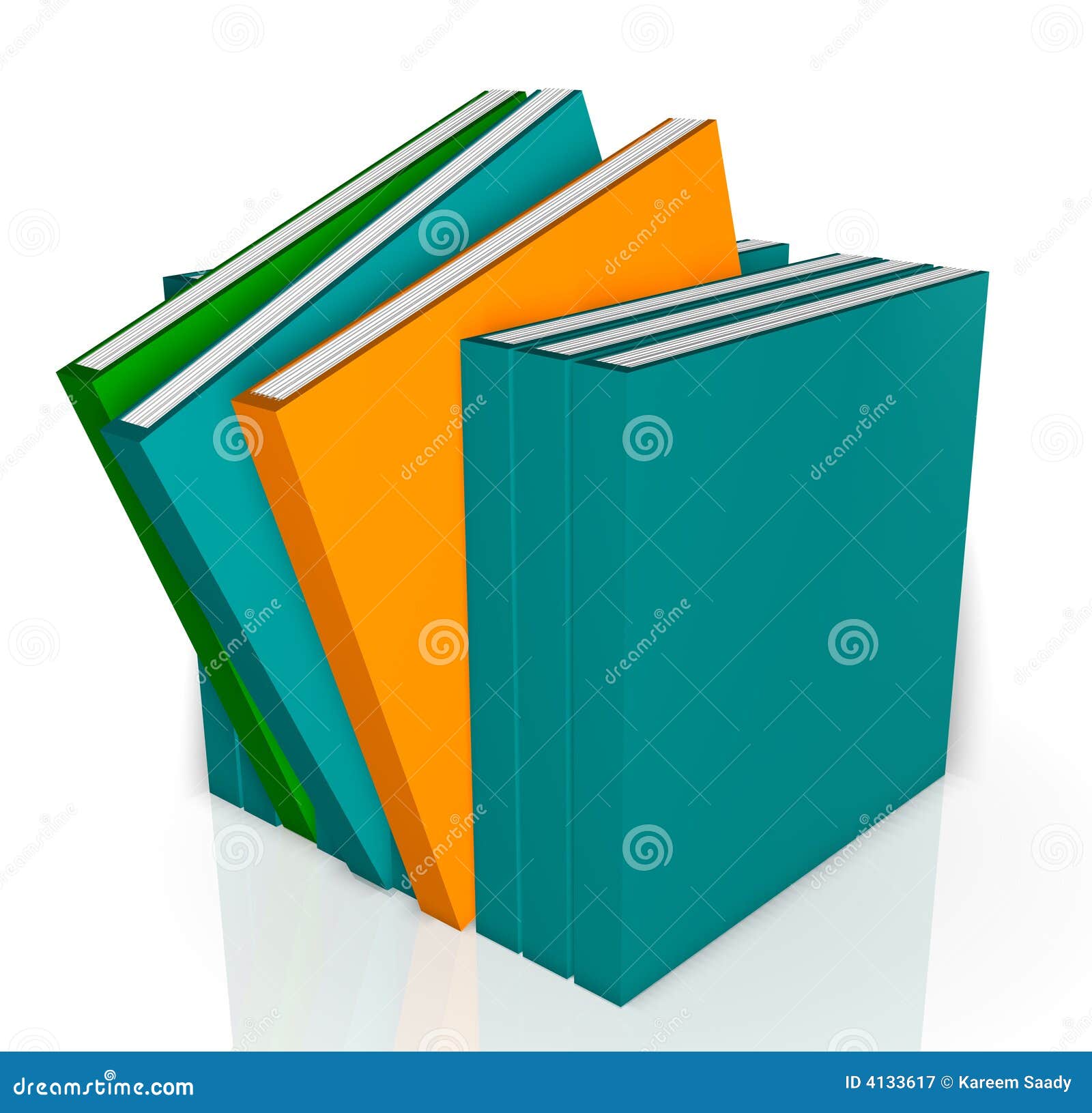 Unique Books stock illustration. Illustration of stand - 4133617