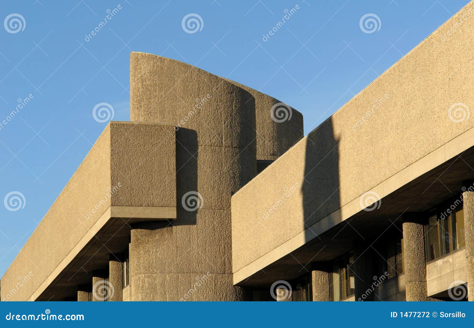 Unique Boston Building two stock photo. Image of cement - 1477272