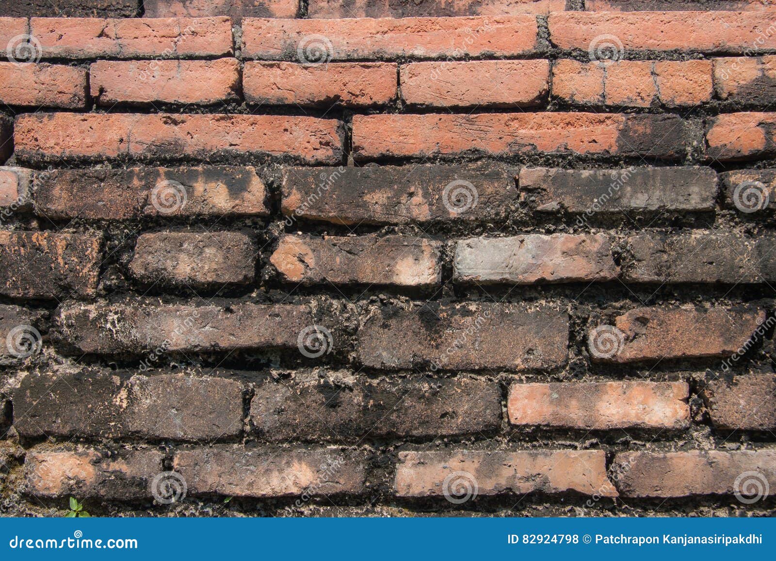 Unique brick wall stock photo. Image of bricks, burnt - 82924798