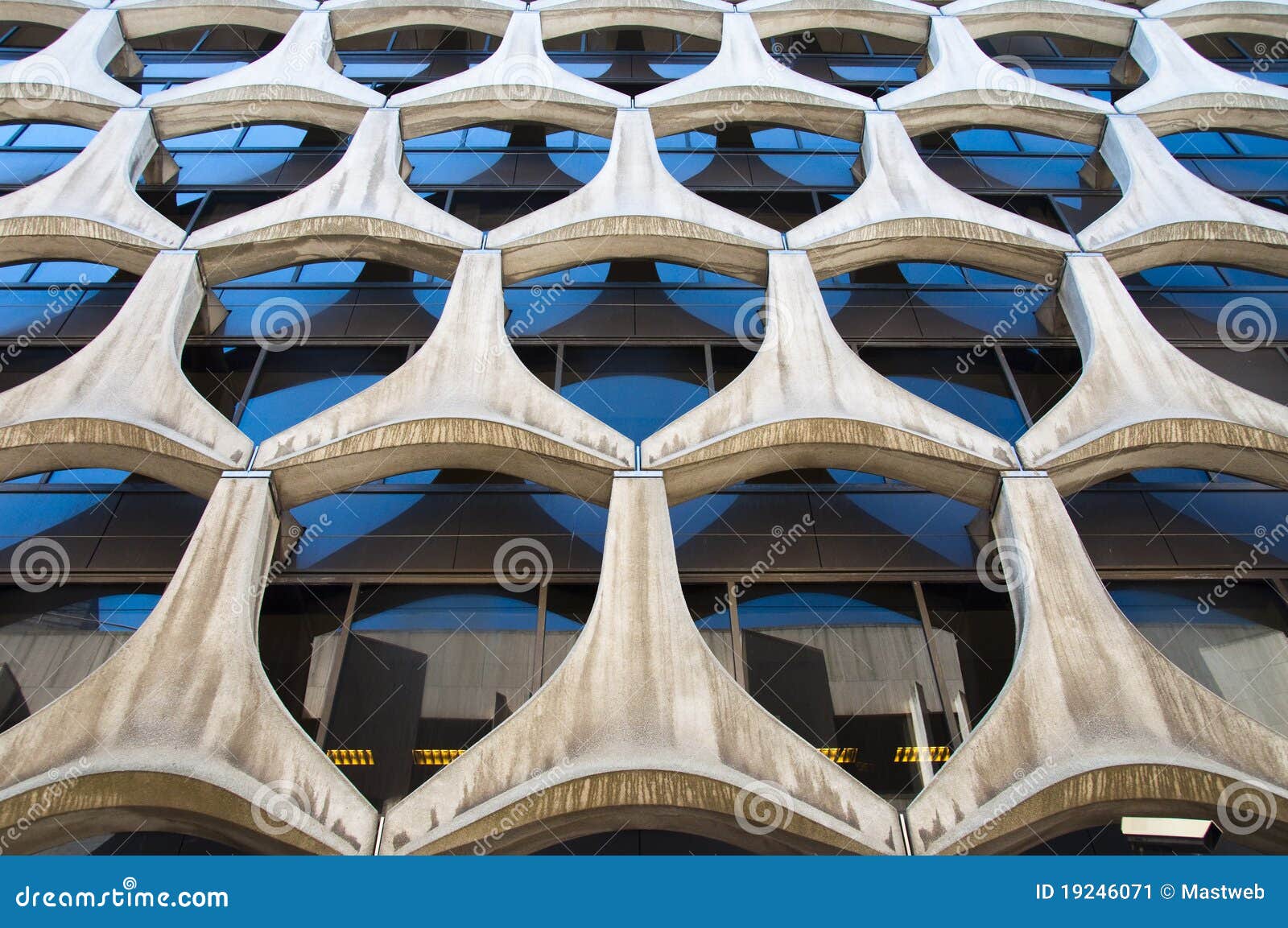 Unique building facade stock image. Image of concrete - 19246071