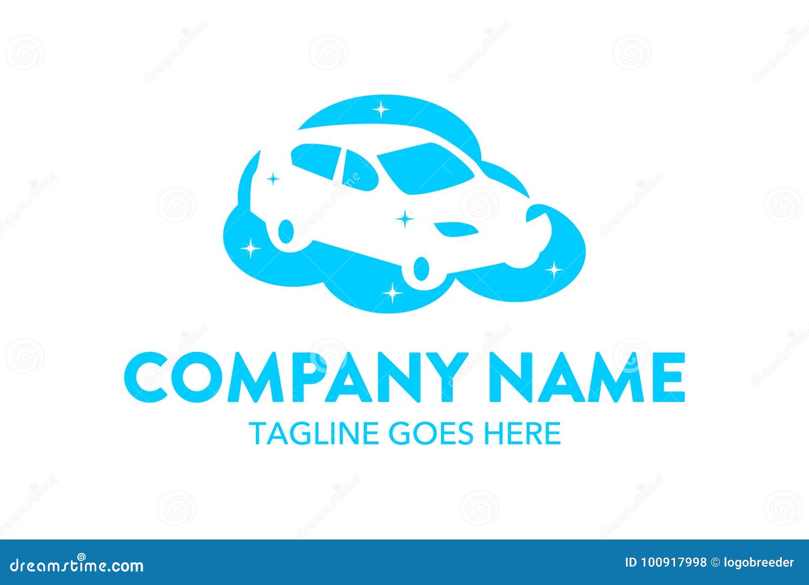 Unique car logo template stock vector. Illustration of repair - 100917998