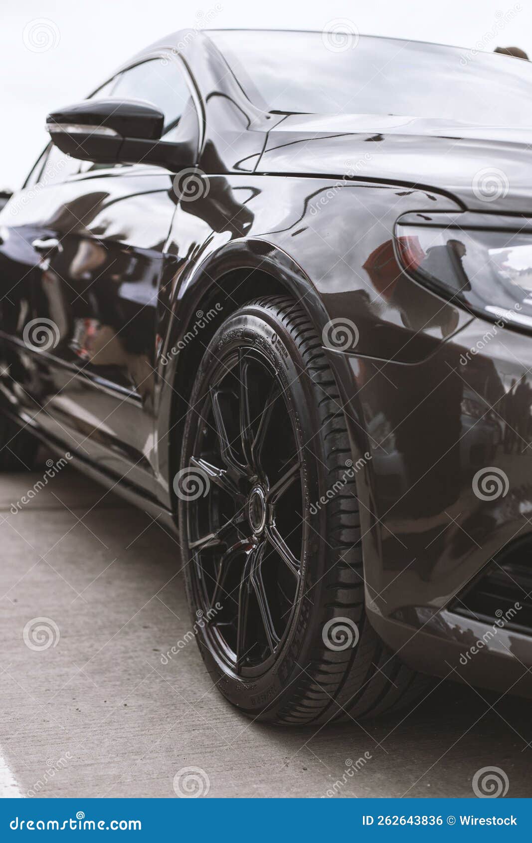 Close Up of a Unique Car Whee Stock Photo - Image of series, design ...