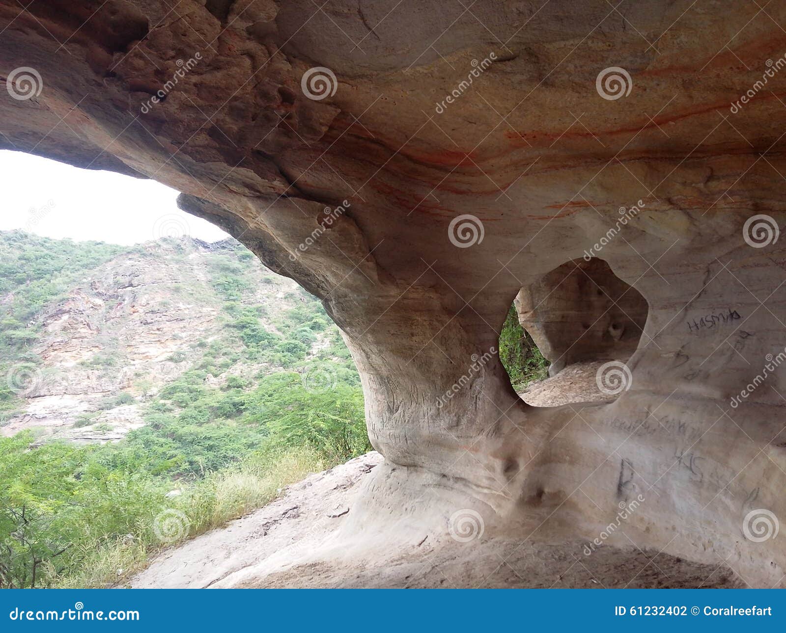 Unique Cave Pattern and Hole Stock Photo - Image of grass, pattern ...