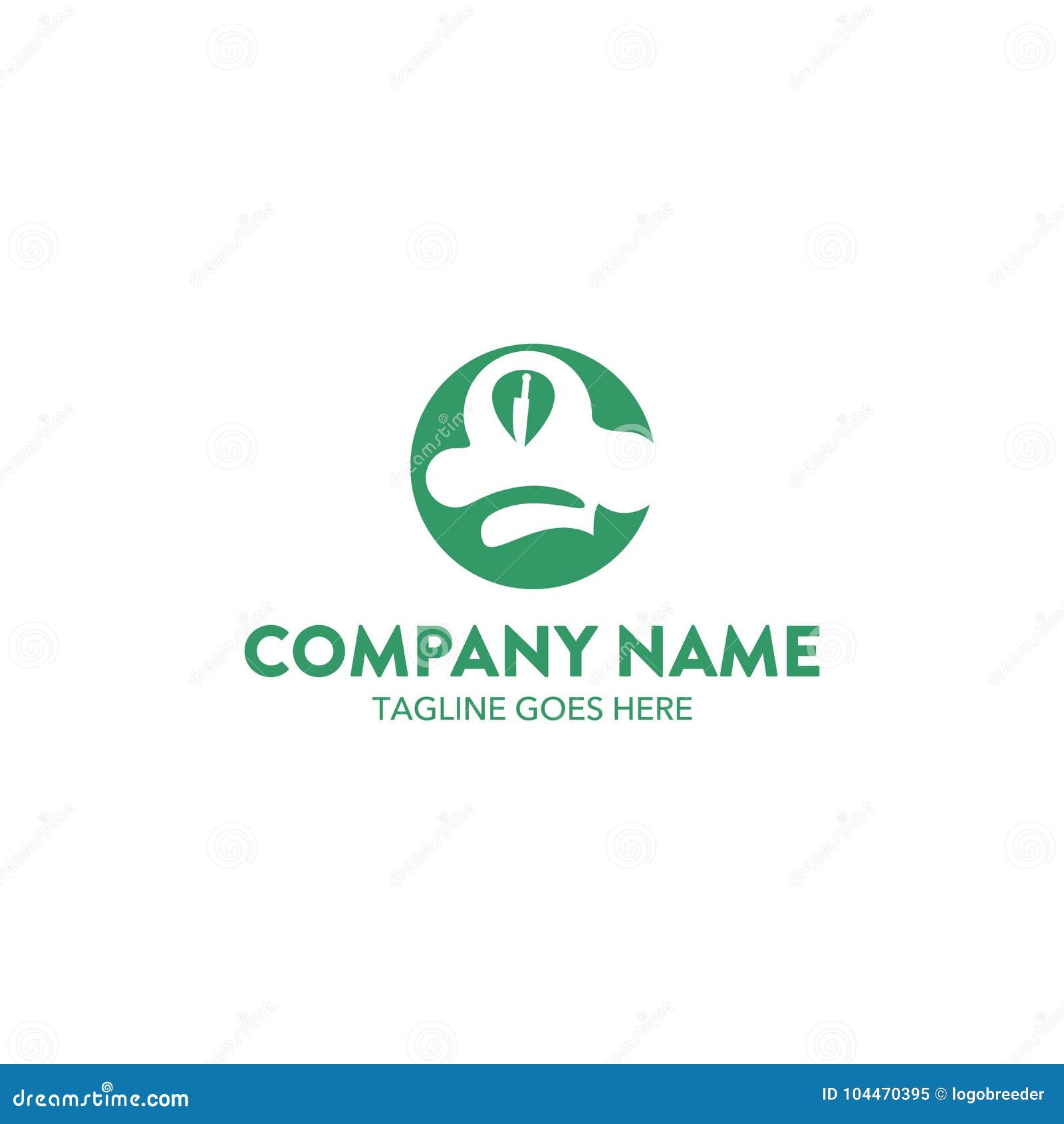 Unique Chef Logo Template. Vector Stock Vector - Illustration of ...