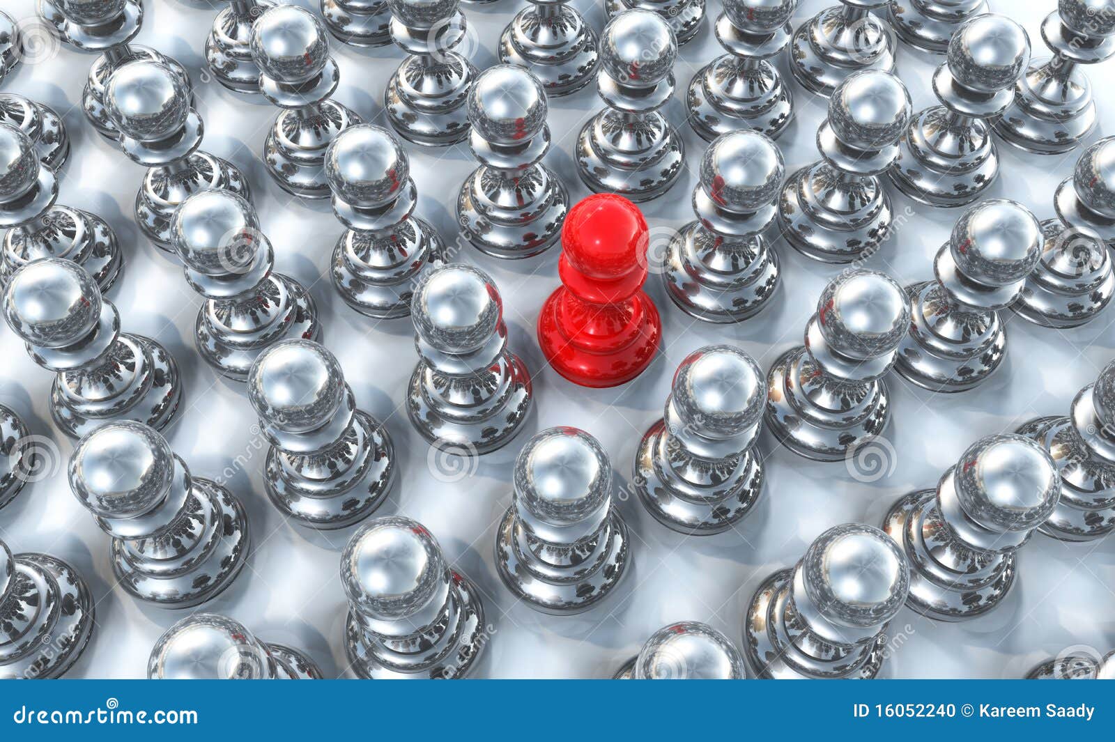 Unique Chess stock illustration. Illustration of individuality - 16052240