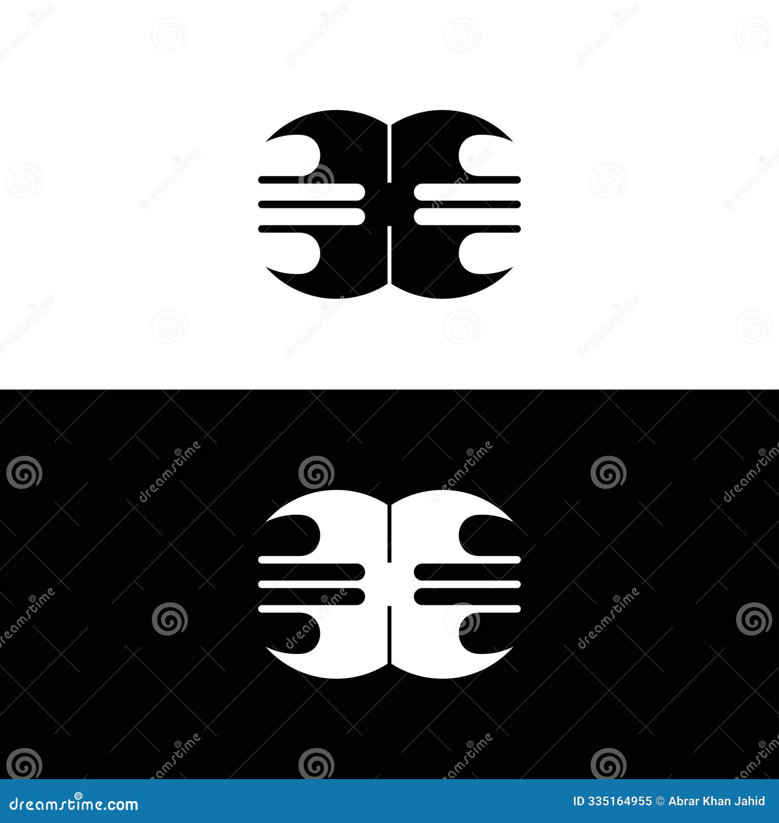 Unique Circle Vector Logo Design . Circle Icon Stock Illustration ...