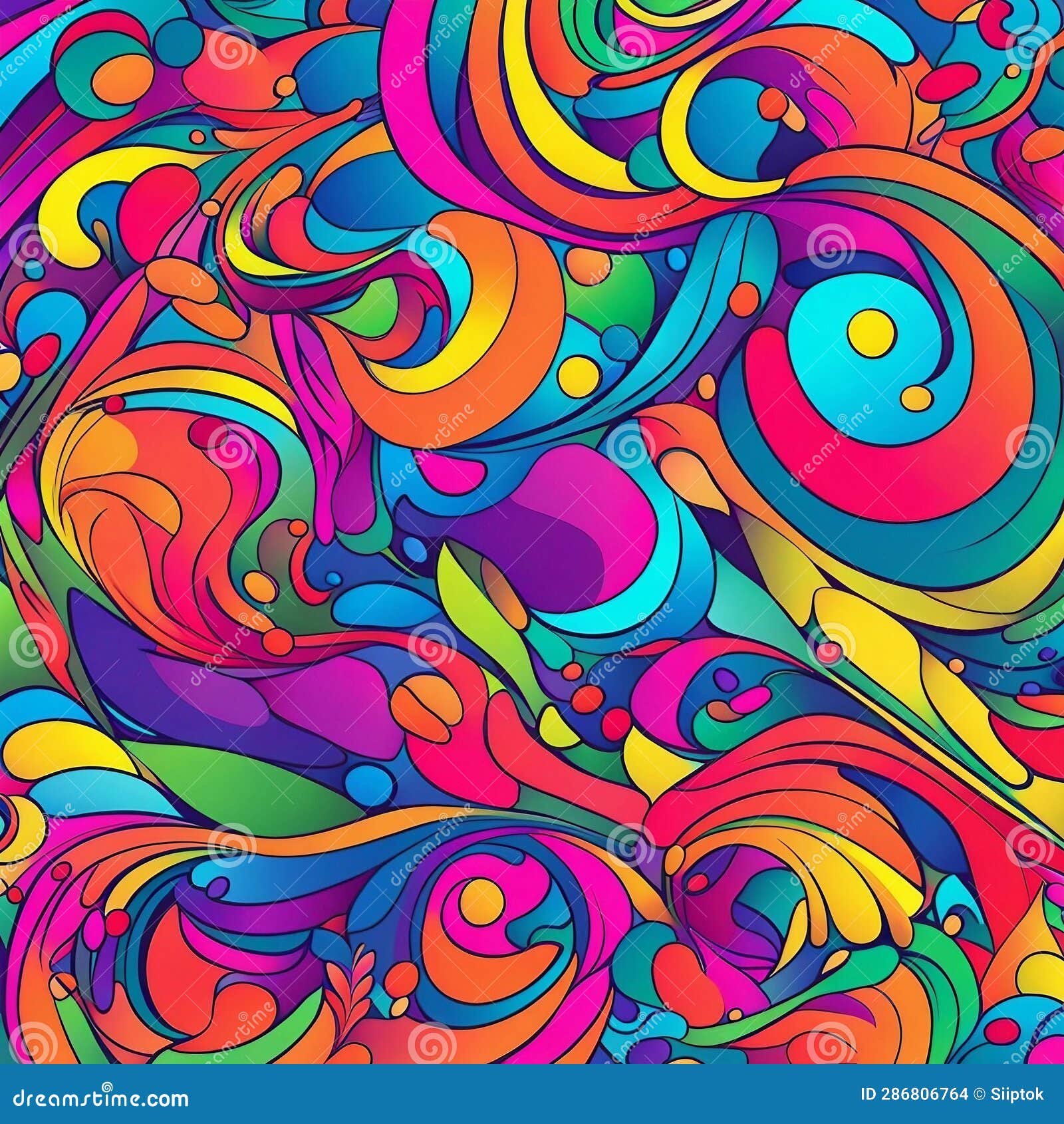 Colorful Gradation Texture Wave Abstract Background Stock Illustration ...