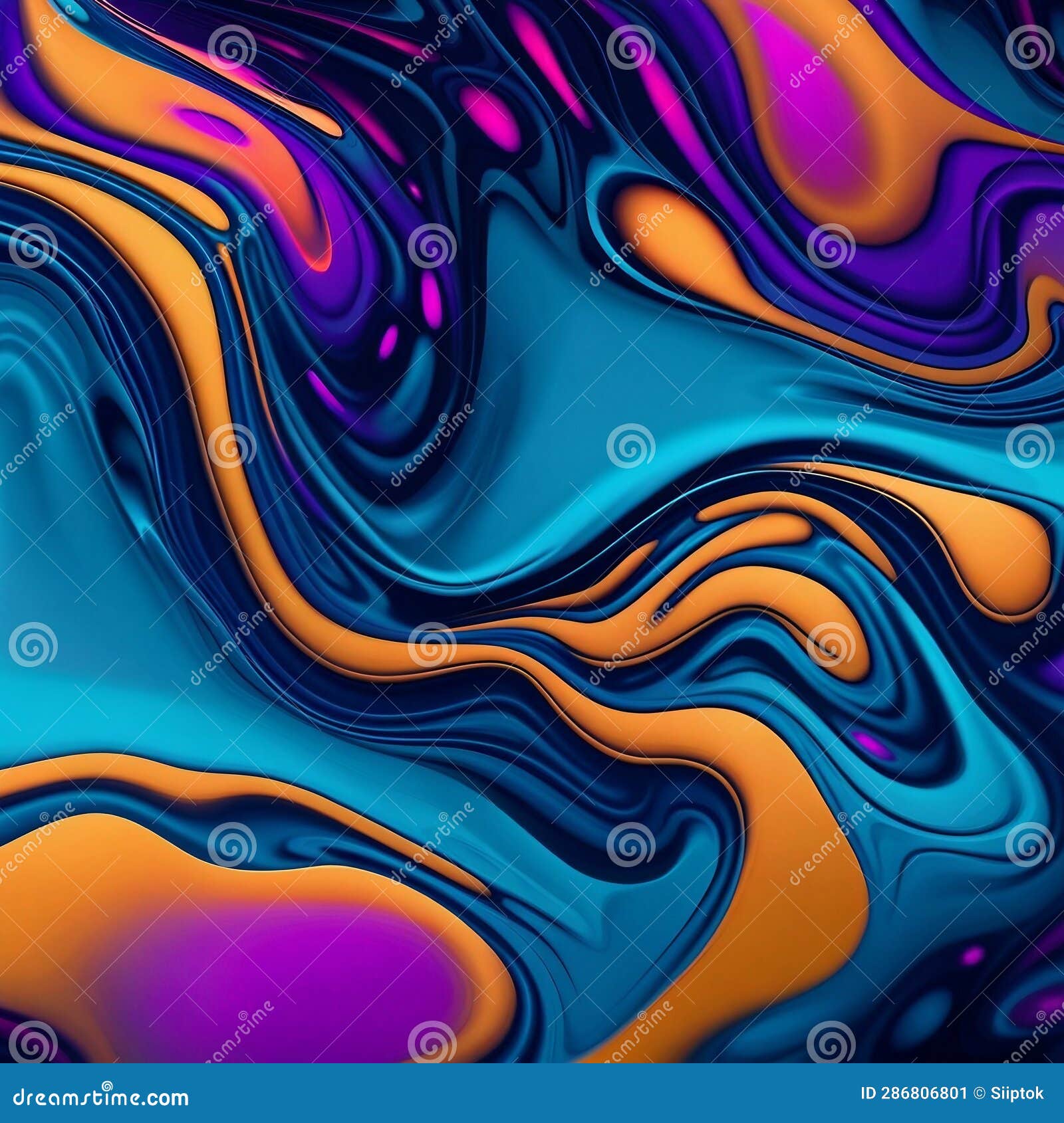 Colorful Gradation Texture Wave Abstract Background Stock Illustration ...