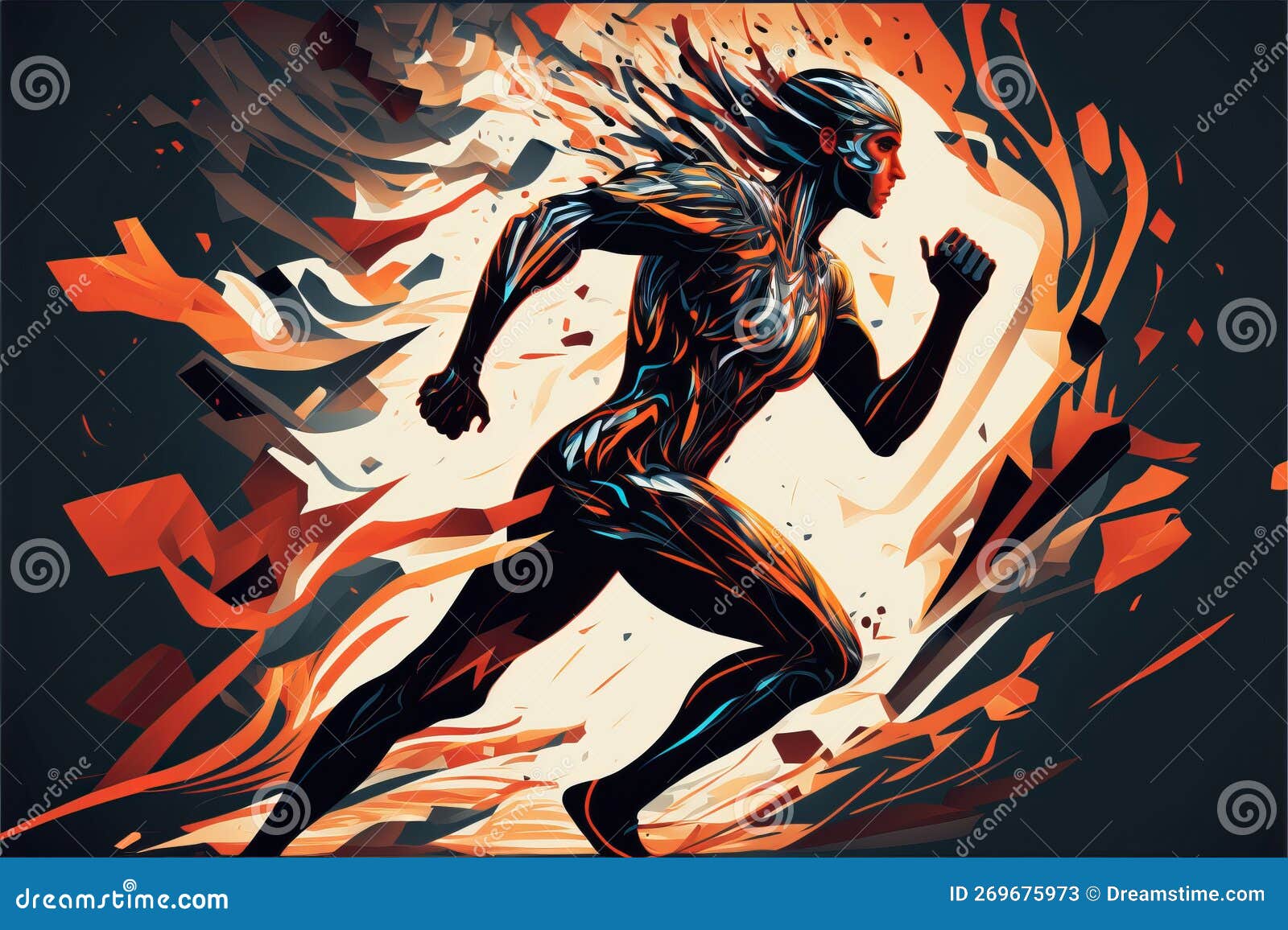 Adaptability Abstract Art (generative AI) Royalty-Free Stock Photo ...