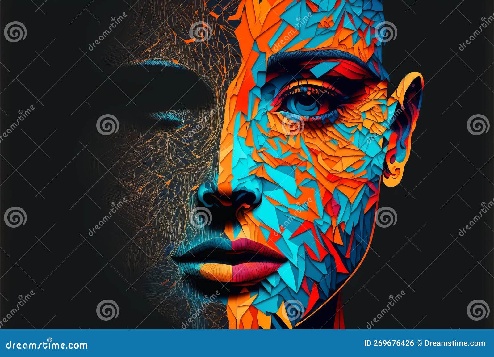 Empathy Abstract Art (generative AI) Royalty-Free Stock Photography ... Empathy Abstract Art (generative AI) Royalty-Free Stock Photography ...