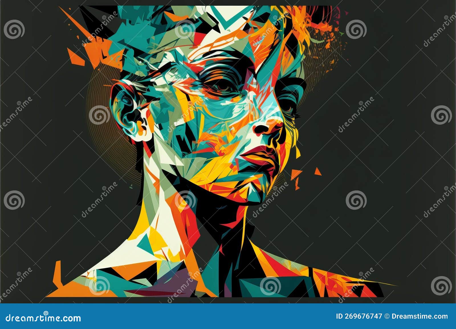 Honesty Abstract Art (generative AI) Stock Illustration - Illustration ...