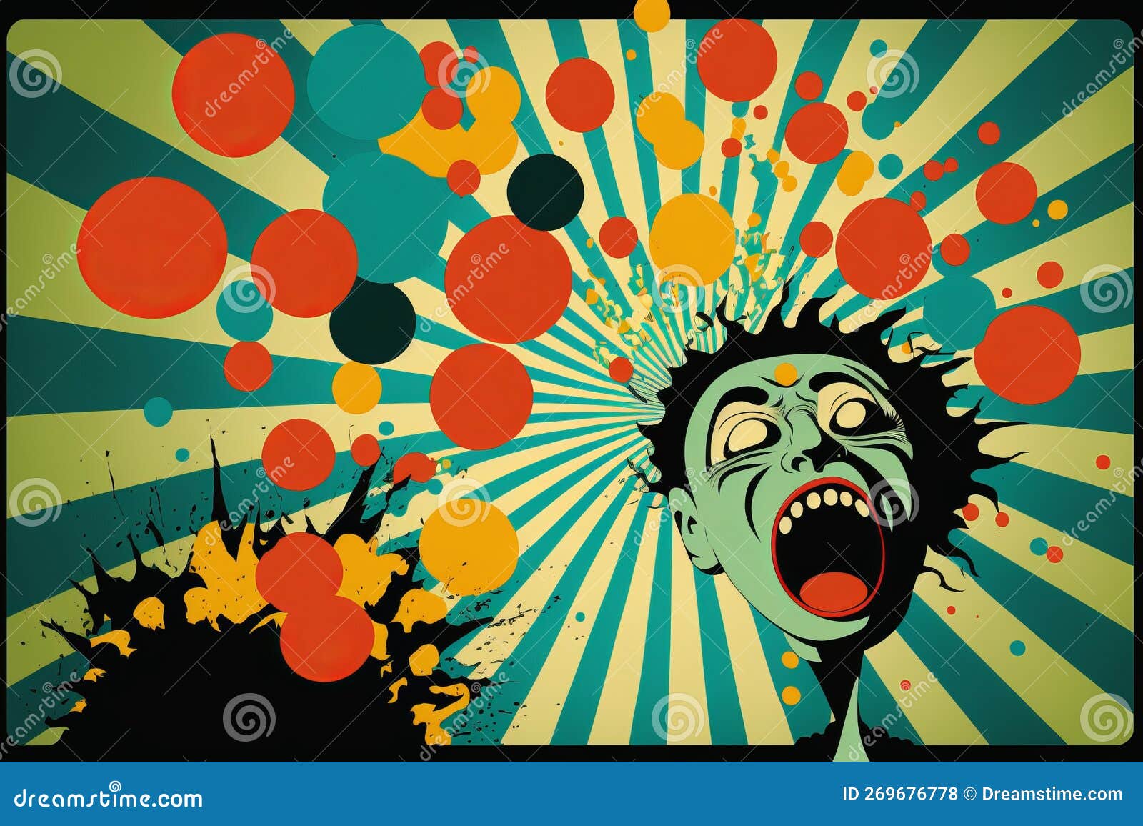 Humor Abstract Art (generative AI) Royalty-Free Stock Image ...