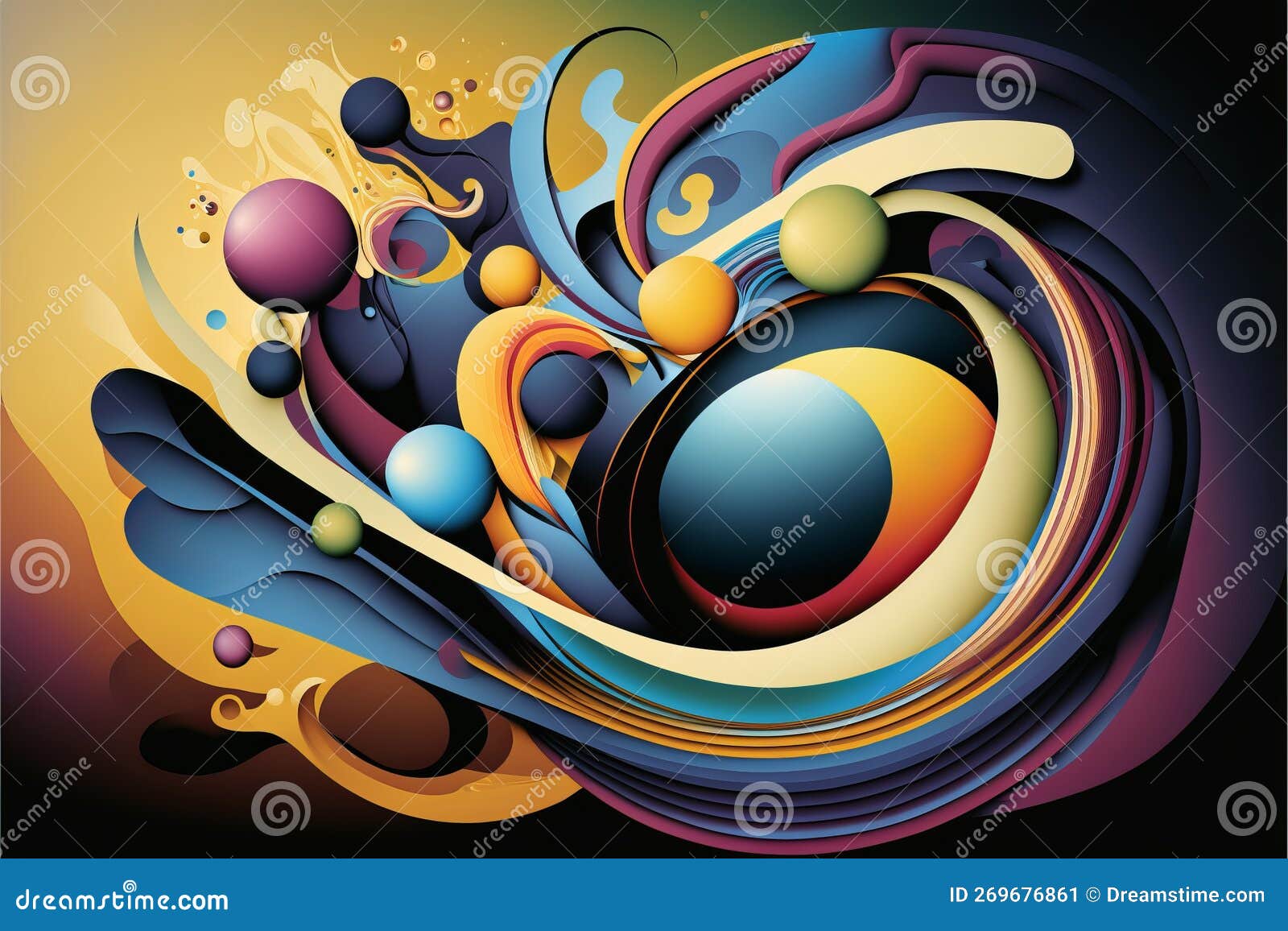 Integrity Abstract Art (generative AI) Stock Illustration ...
