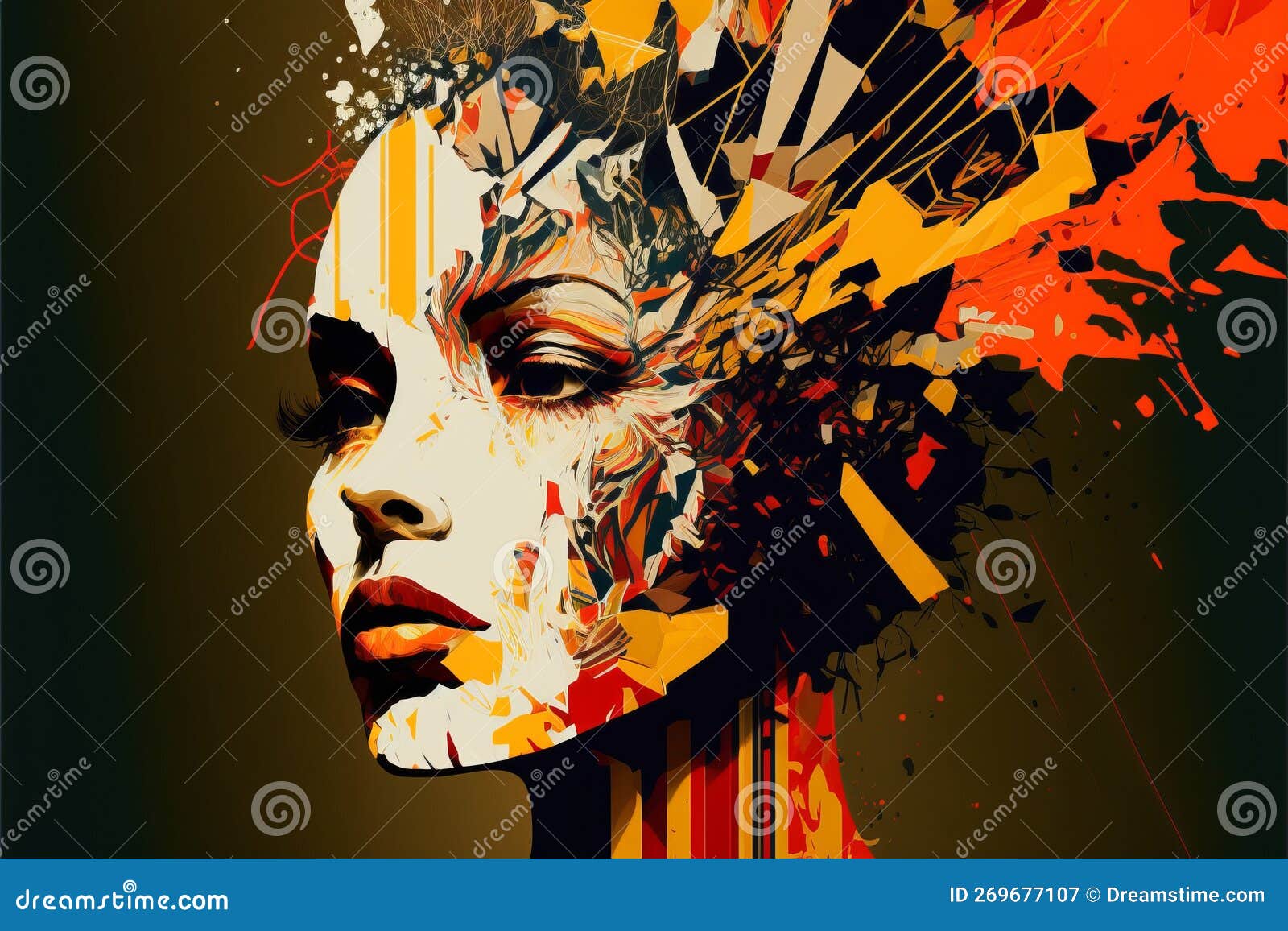 Reliability Abstract Art (generative AI) Stock Illustration ...